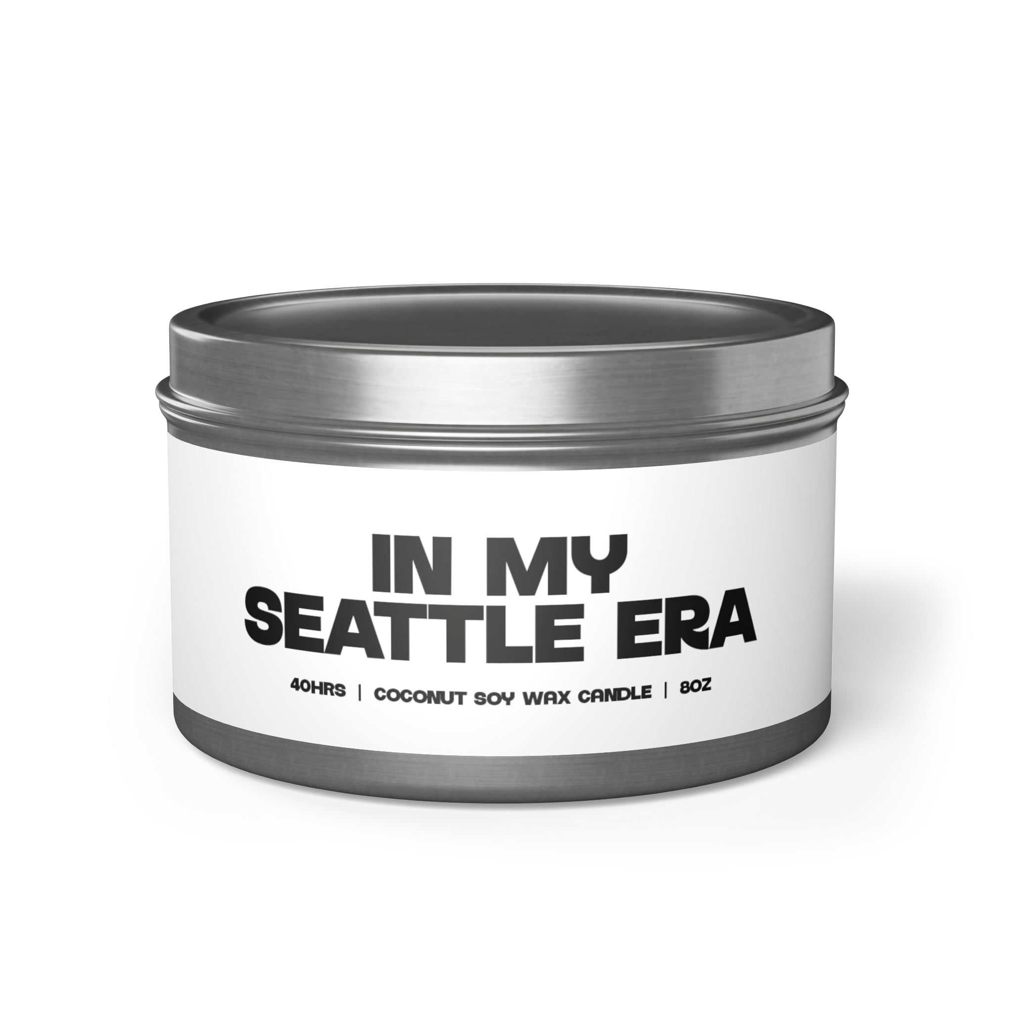 Seattle Era Moving Away Tin Candle Gifts Home Office Decor Vanilla ...