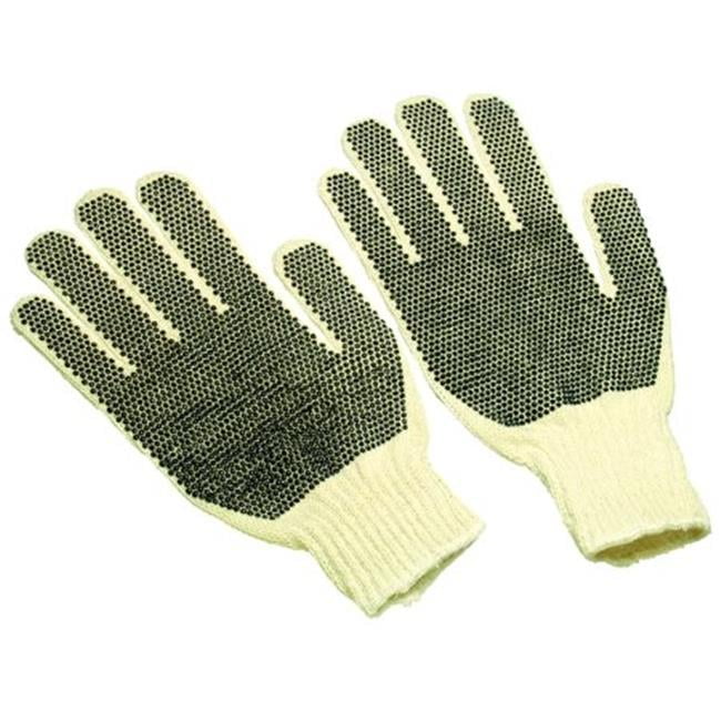 Seattle Glove S-0316DD-L Premium and Natural White Cotton & Polyester ...