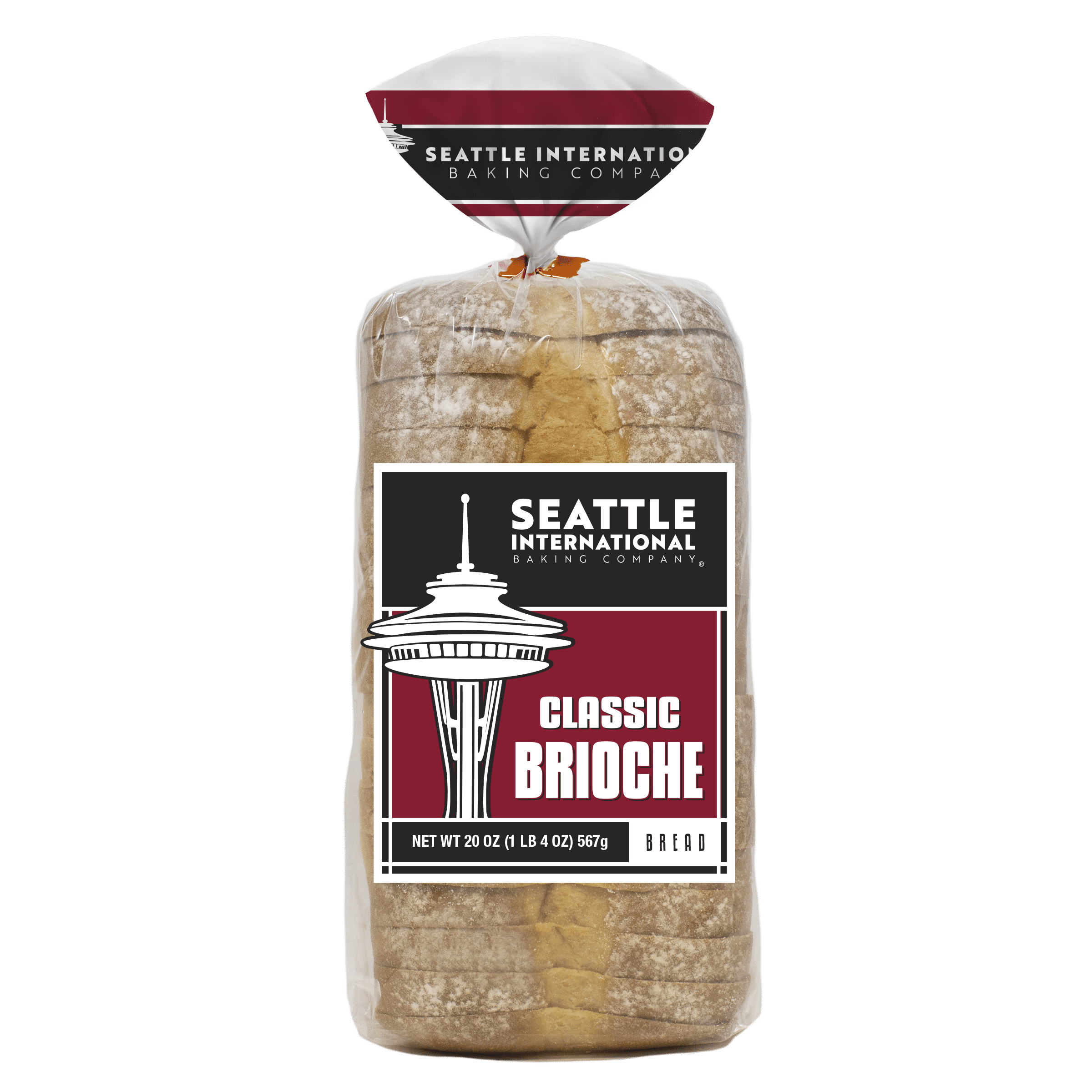 Seattle International Brioche Bread Loaf, 18 oz - Walmart.com