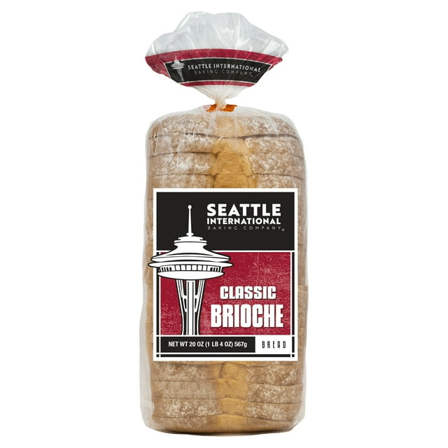 Seattle International Brioche Bread Loaf, 18 oz - Walmart.com