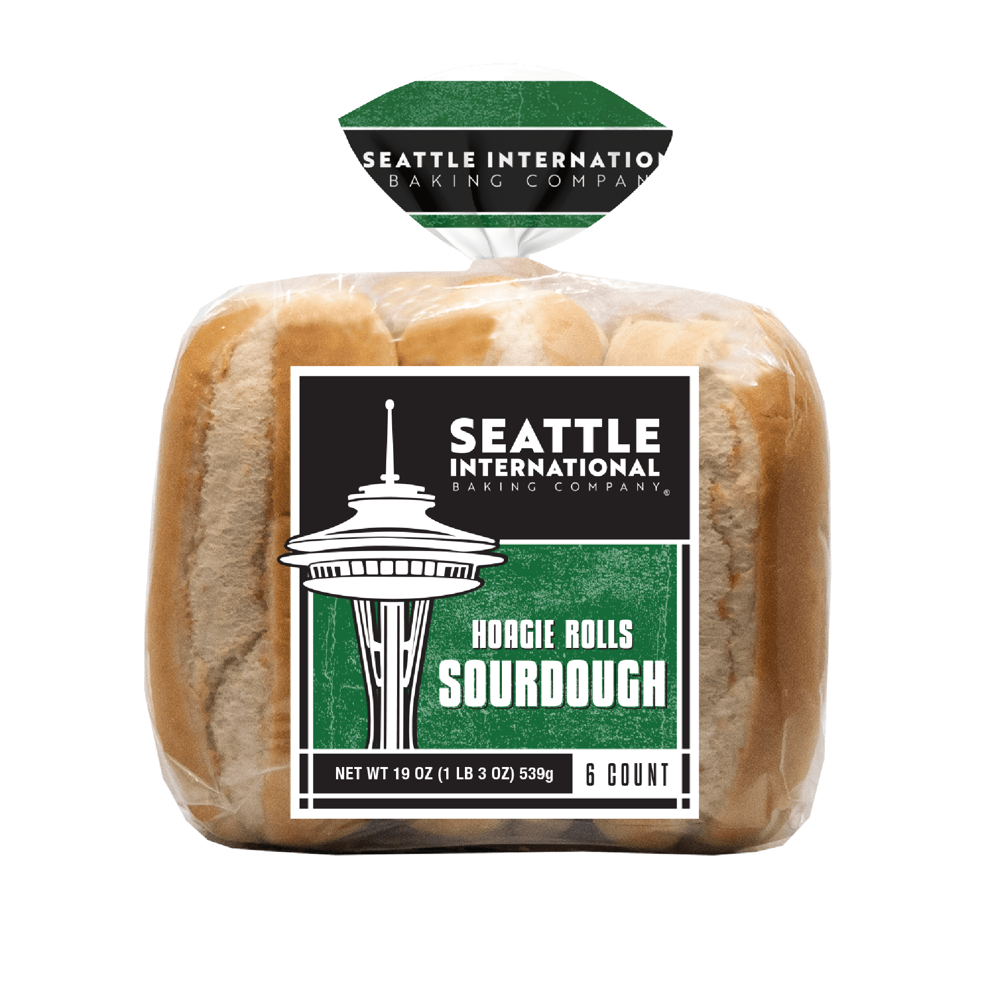 Seattle International Sourdough Hoagie Rolls, 19 oz (6 Count) - Walmart.com