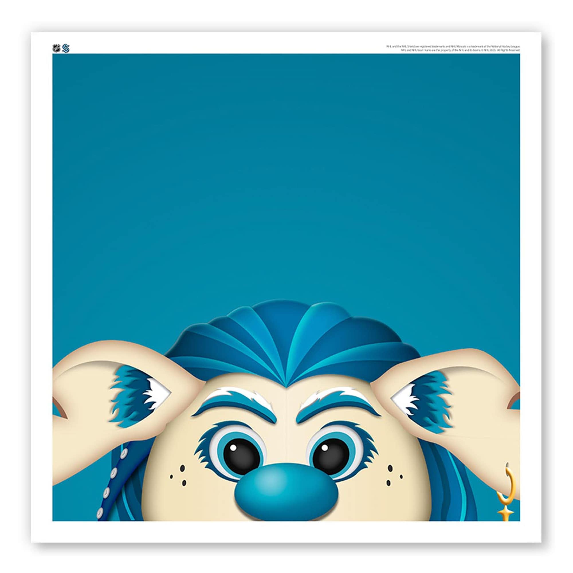 Seattle Kraken 12'' x 12'' Buoy Poster Print - Walmart.com