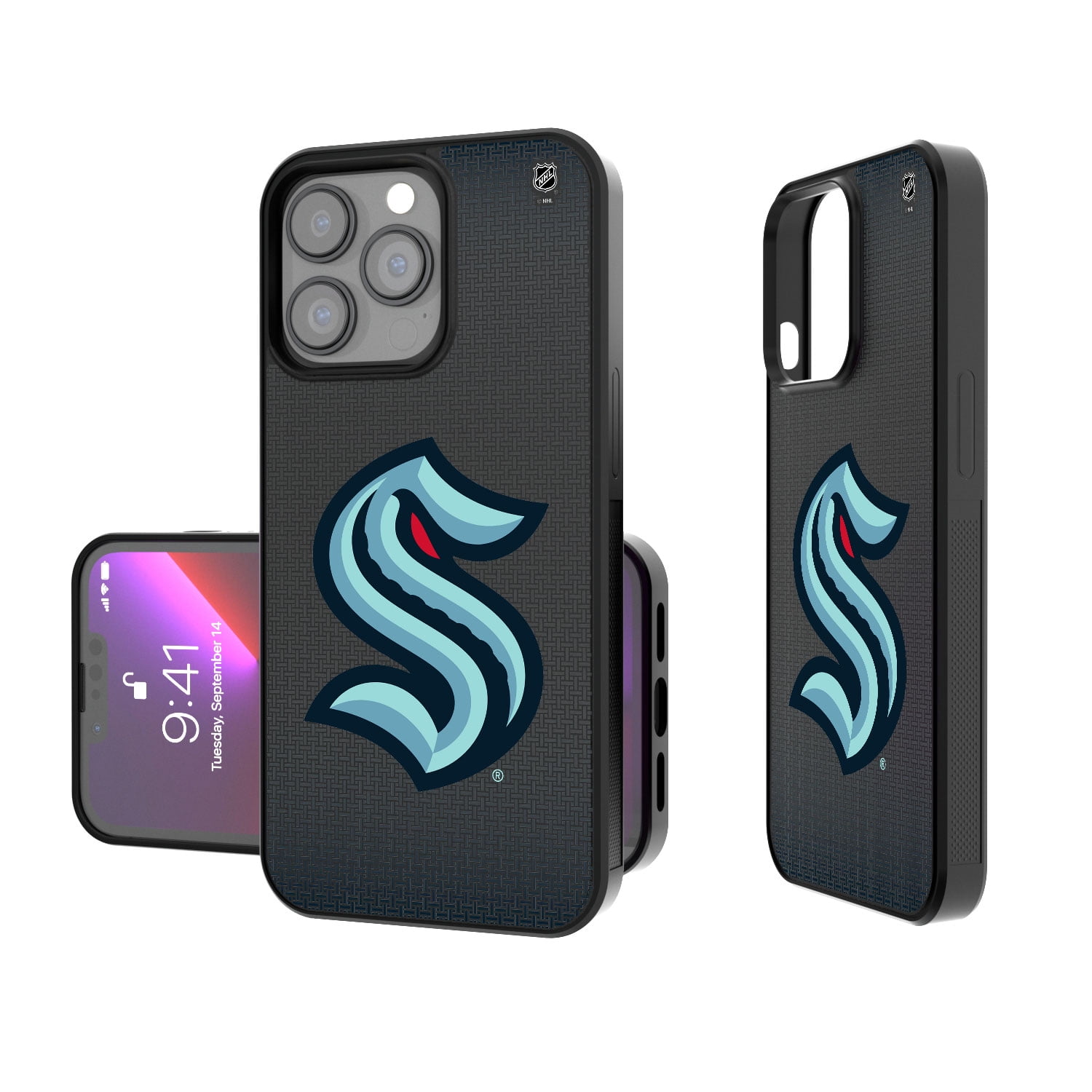 Seattle Kraken Linen Logo iPhone Bump Case - Walmart.com