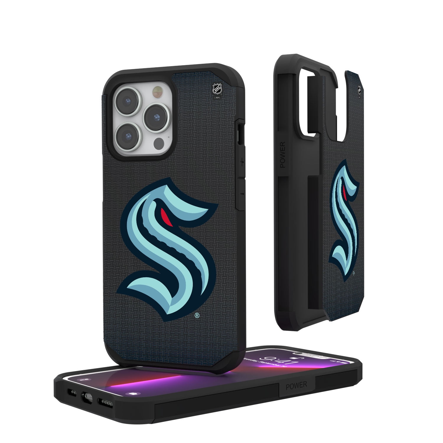 Seattle Kraken Linen Logo iPhone Rugged Case - Walmart.com