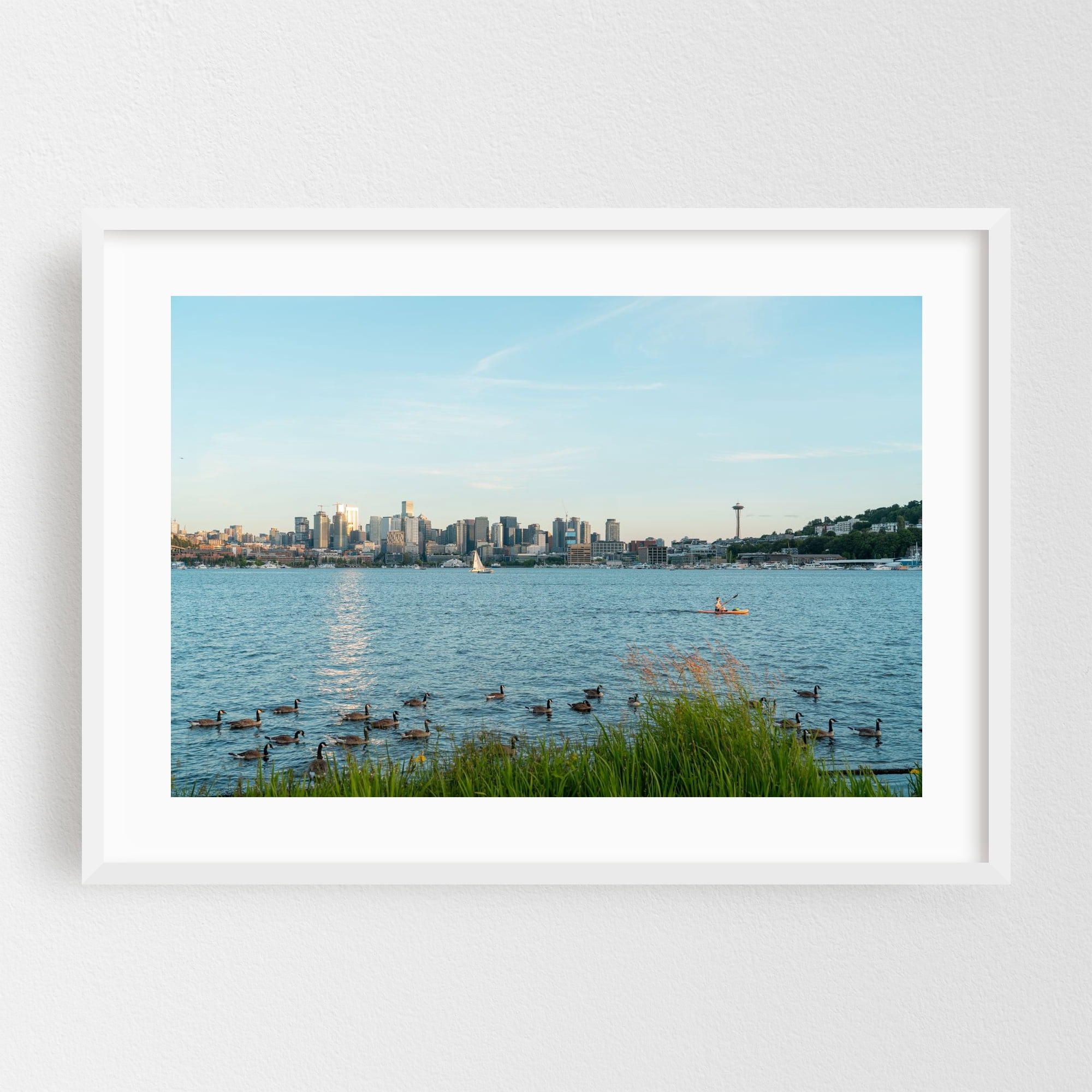 Seattle Lake Union - Seattle Washington Photography Cityscape Skyline ...