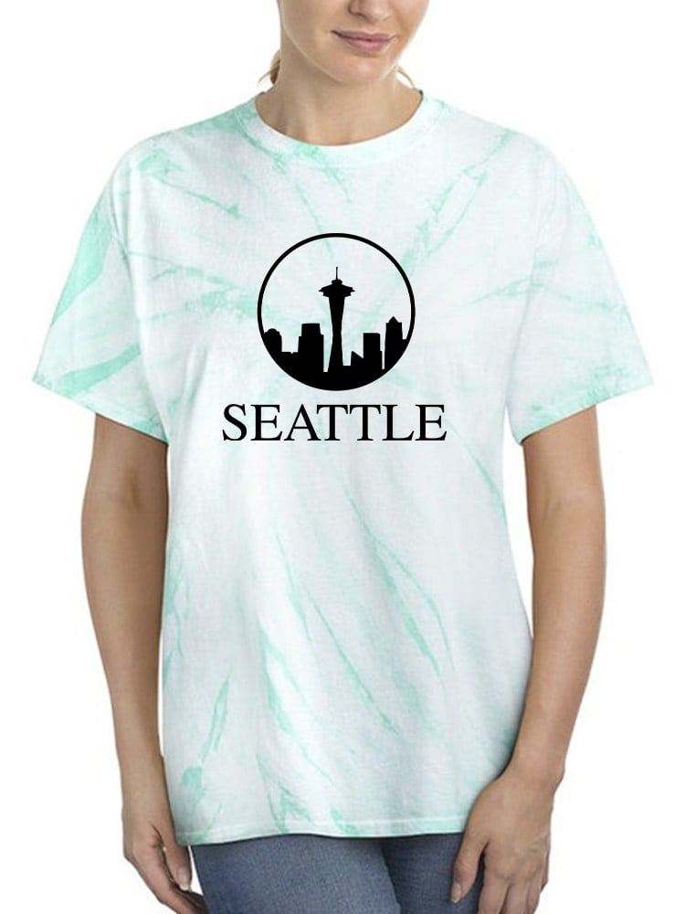 Seattle Landscape Tie-Dye Cyclone Women -Smartprints Designs, Female ...