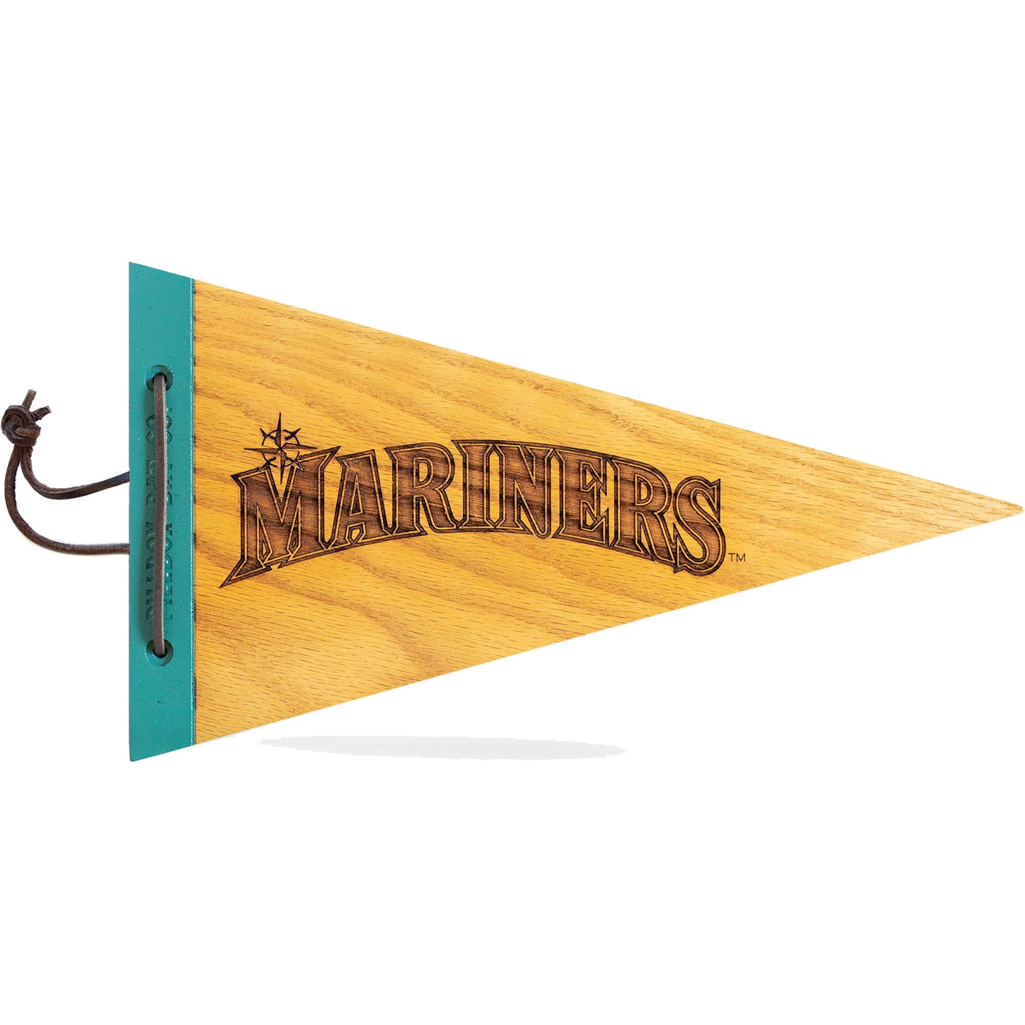 Seattle Mariners 7" x 12" Wood Pennant - Walmart.com