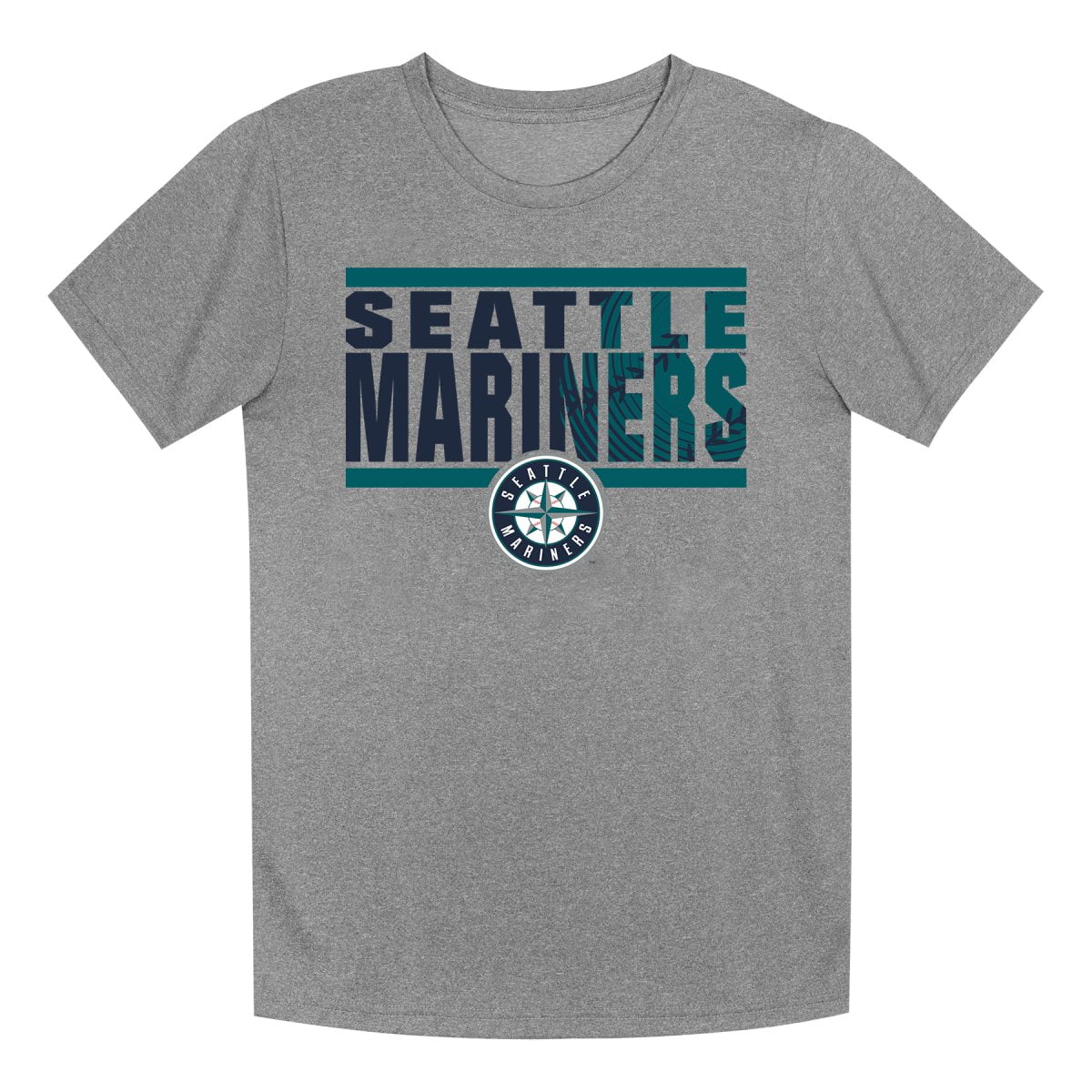 Seattle Mariners MLB Boys Short-Sleeve Synthetic Tee - Walmart.com