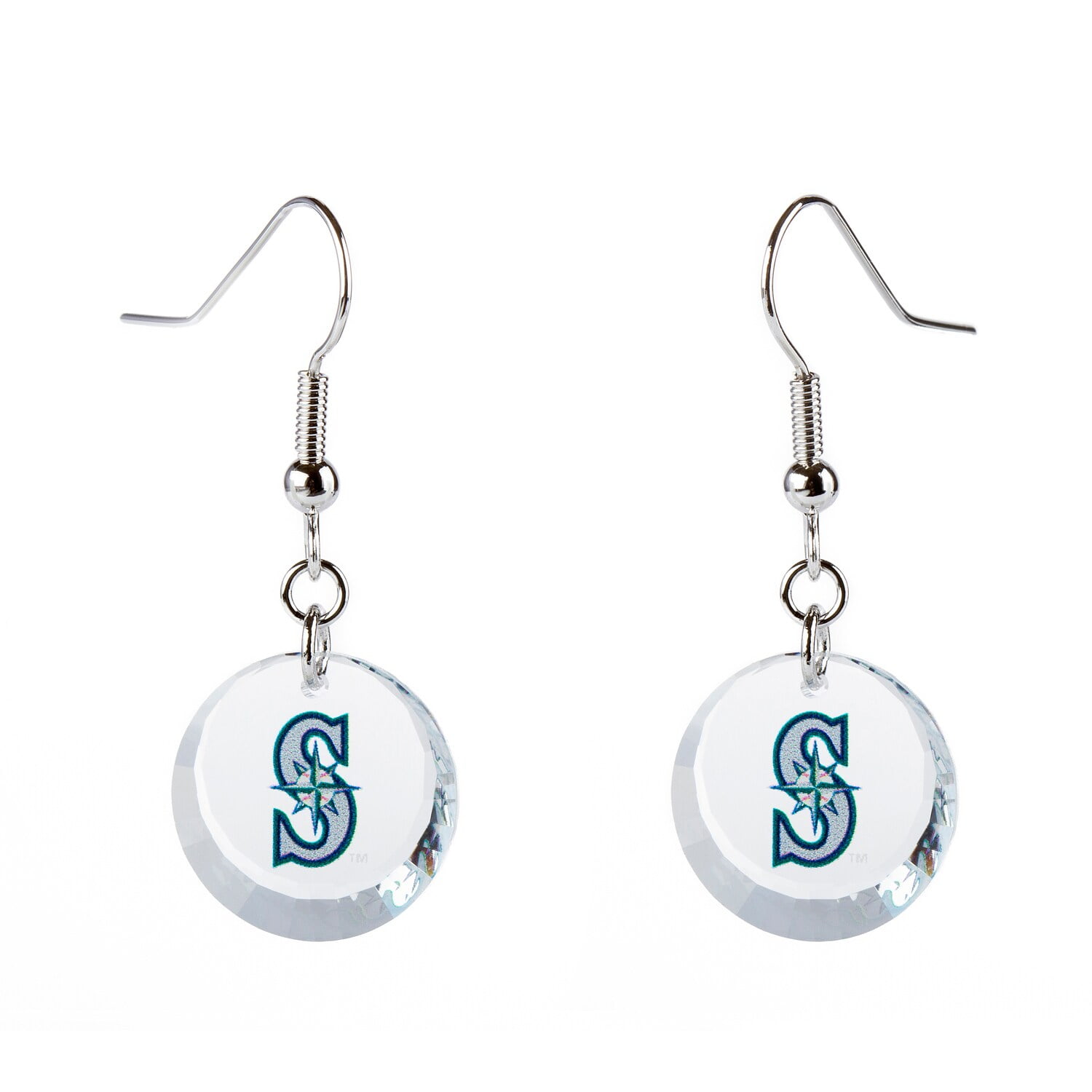 Seattle Mariners Swarovski Pick Off Earrings - Walmart.com