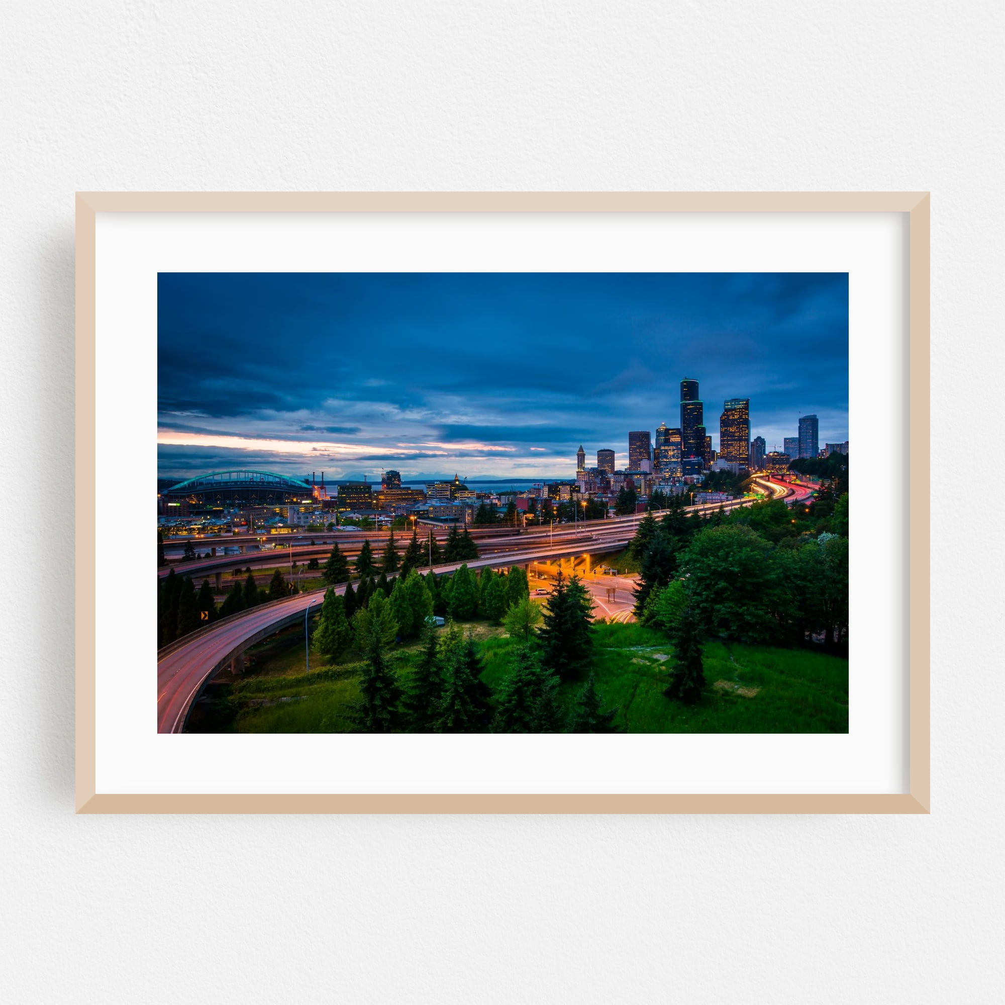 Seattle S Curve - Seattle Washington Photography Cityscape Skyline ...