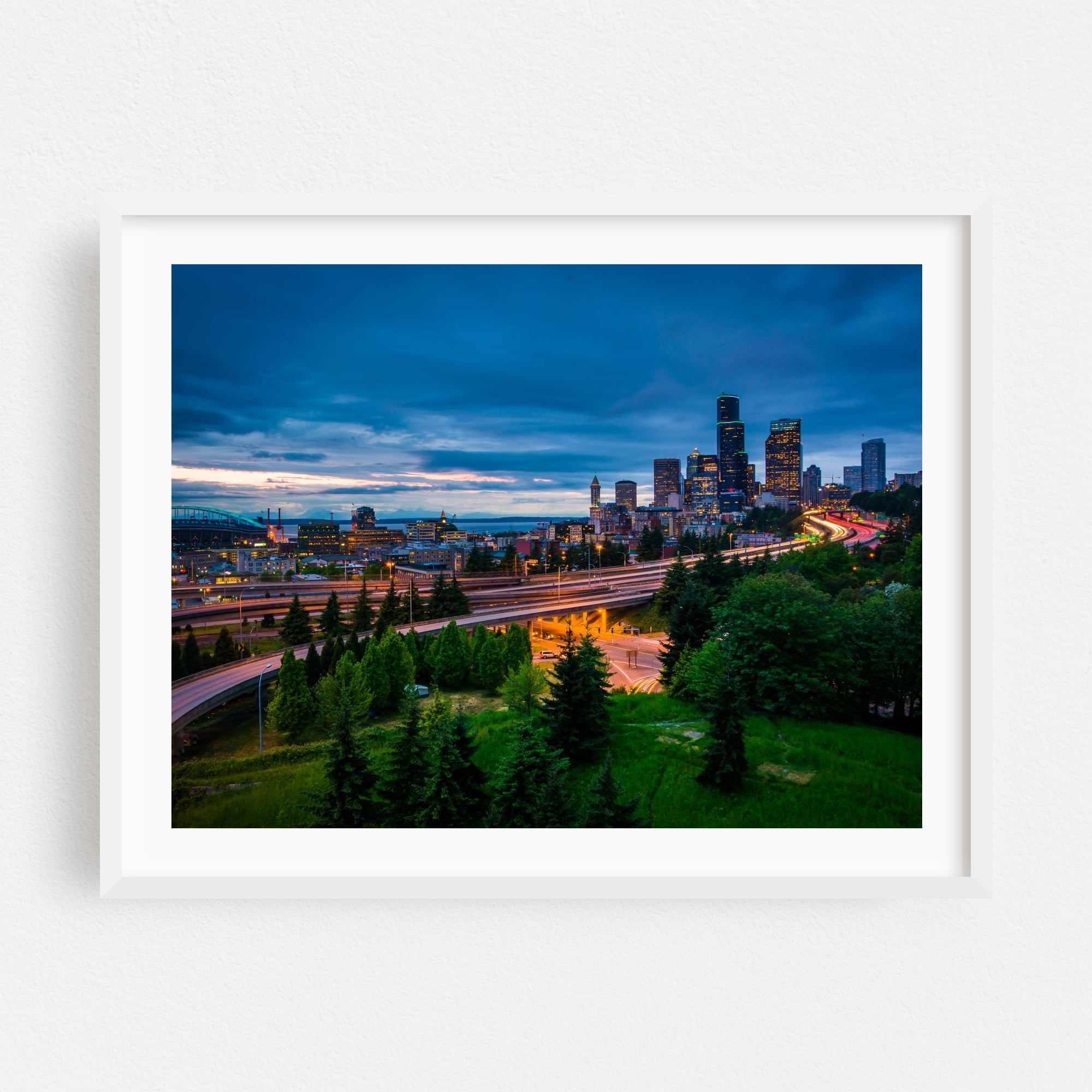 Seattle S Curve - Seattle Washington Photography Cityscape Skyline ...