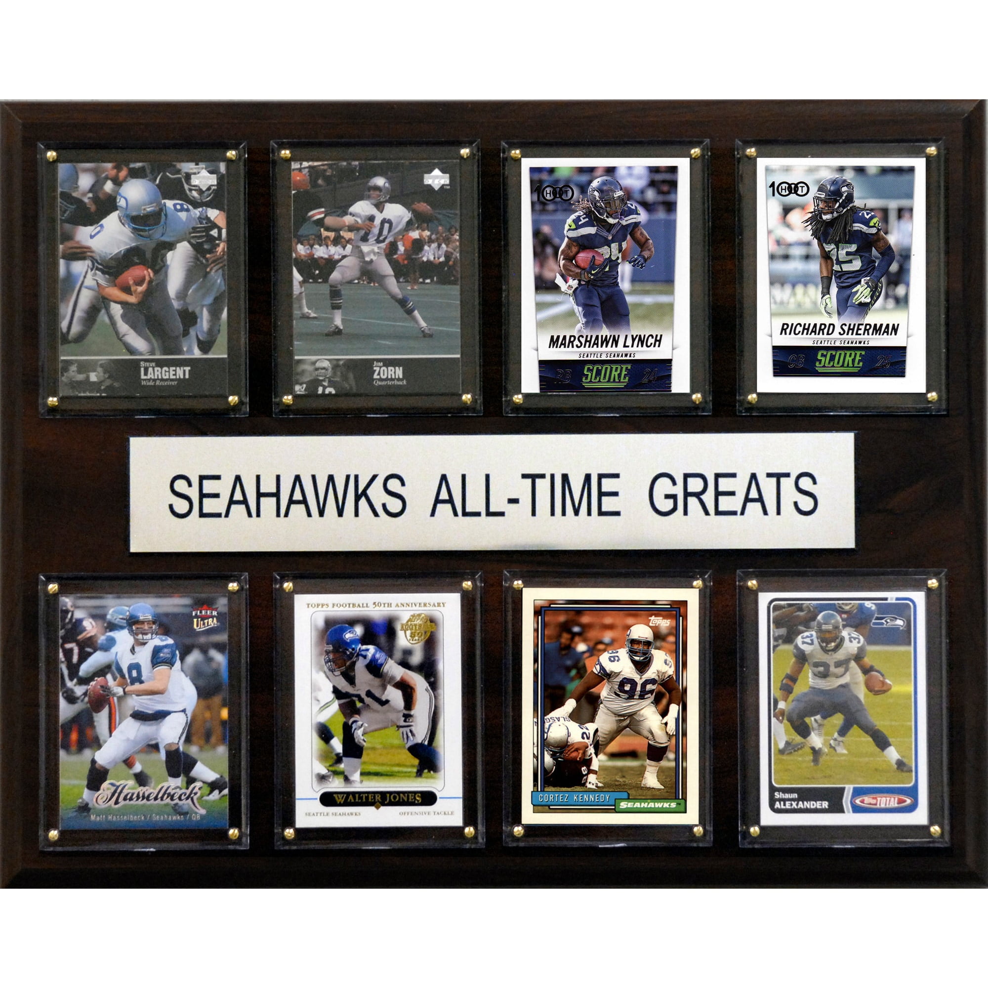Seattle Seahawks 12'' x 15'' All-Time Greats Plaque - Walmart.com