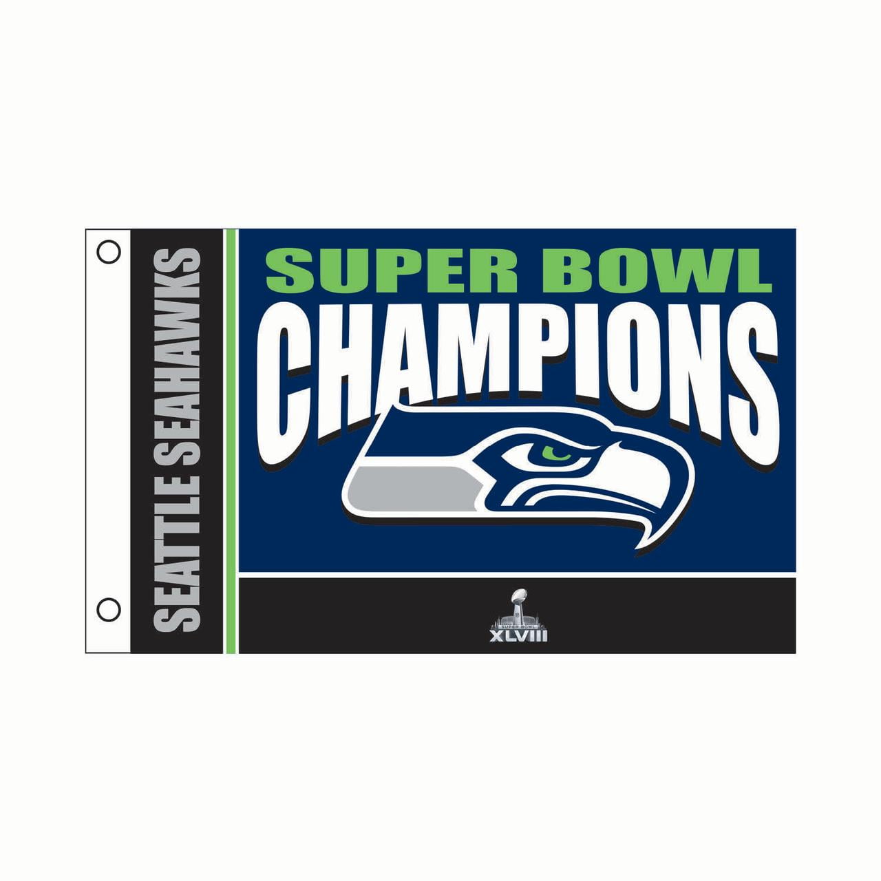 Seattle Seahawks 3' x 5' Super Bowl Champions Single-Sided Flag ...