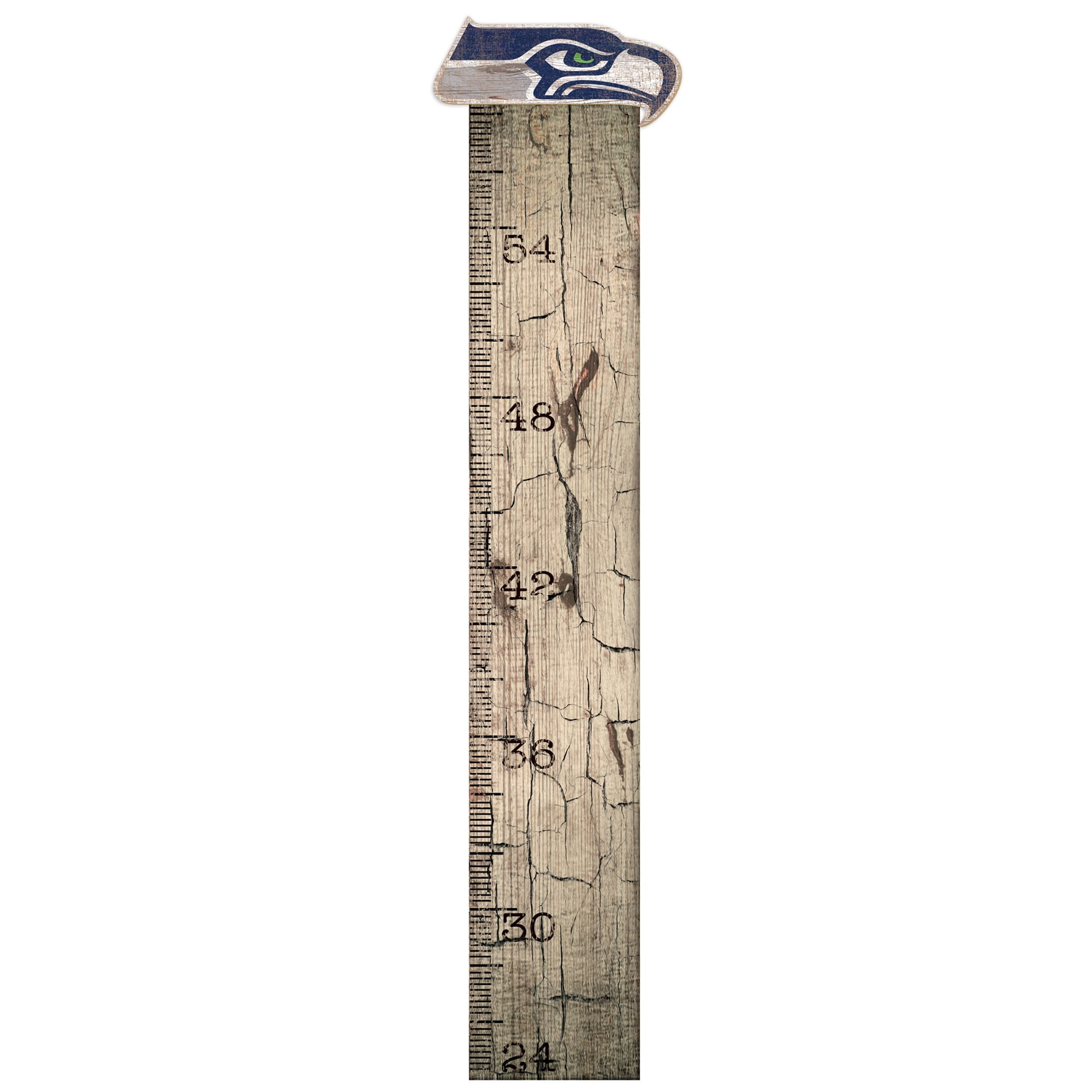 Seattle Seahawks 6" x 36" Growth Chart Sign - Walmart.com