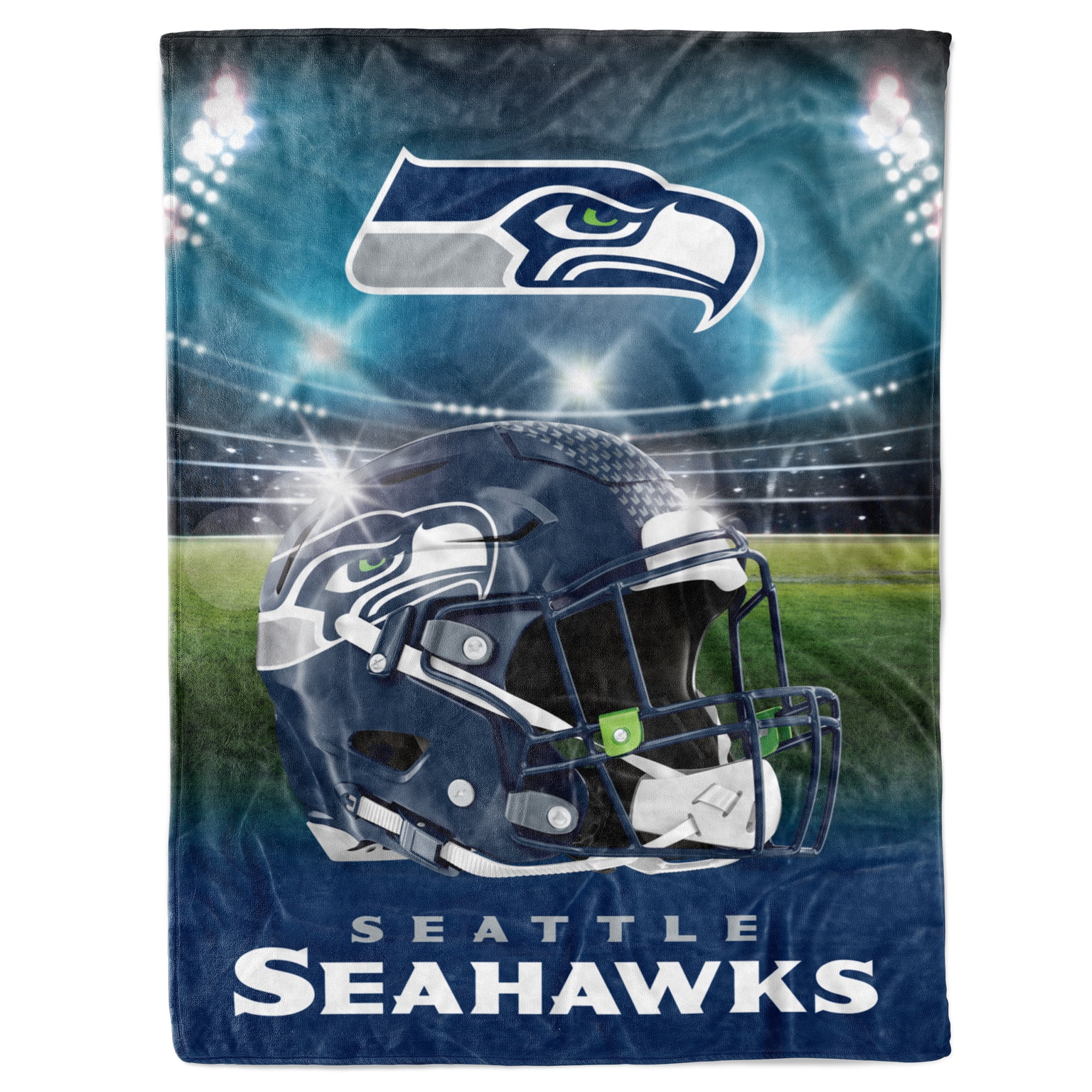 Seattle Seahawks 60" x 80" Stadium Lights Blanket - Walmart.com