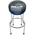 Seattle Seahawks Adjustable NFL Blitz Team Pub Stool, Arcade1Up ...