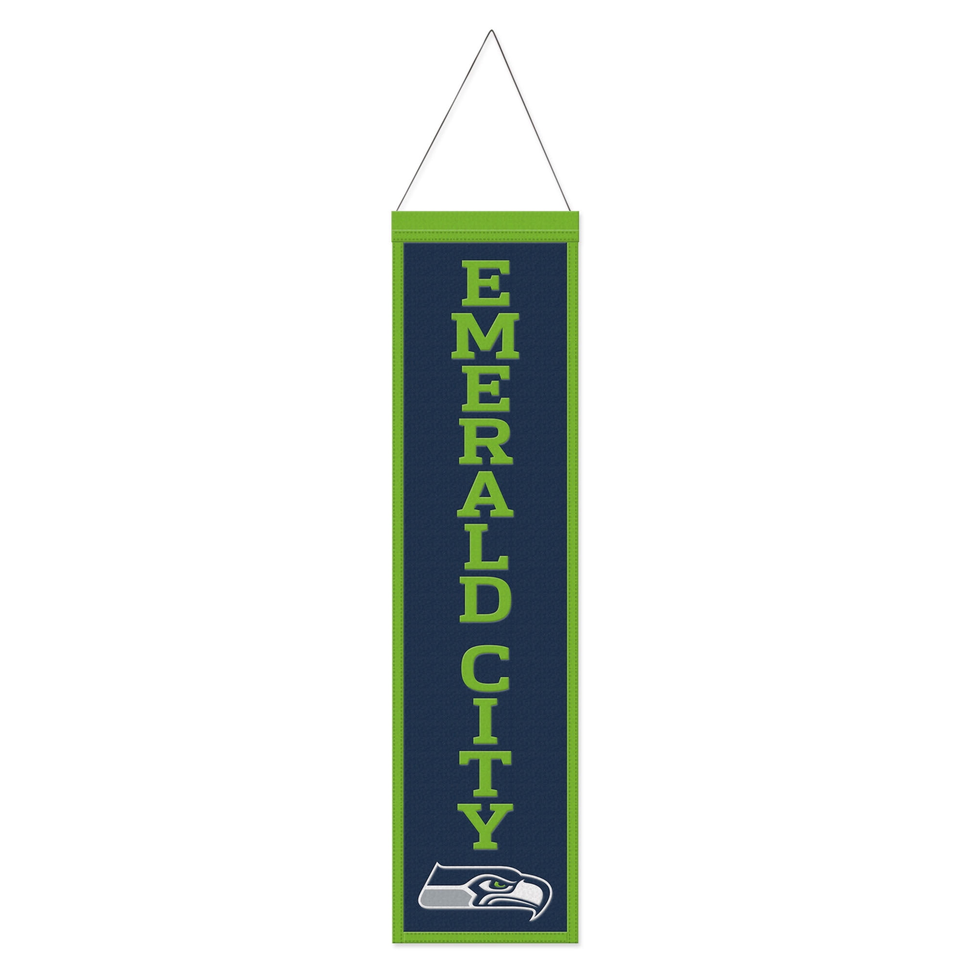 WinCraft Seattle Seahawks 8" x 32" Slogan Wool Banner - Walmart.com