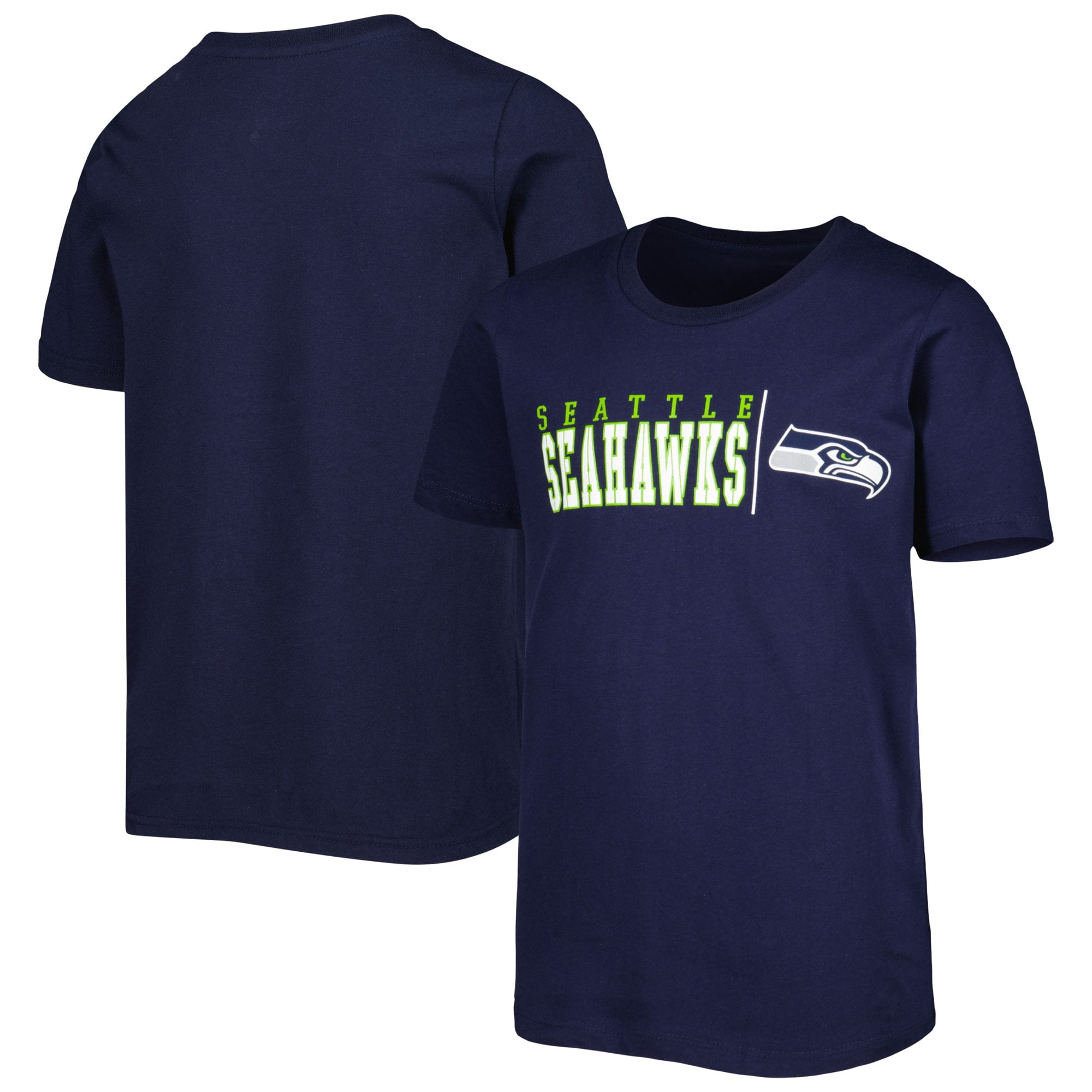 Seattle Seahawks Youth Boys 4-18 SS Cotton Tee 9K1BXFFAU M8 - Walmart.com