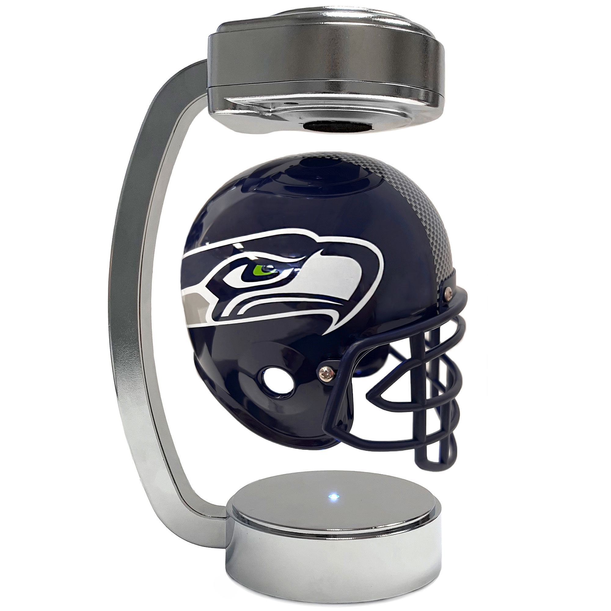 Seattle Seahawks Chrome Base Mini Hover Helmet - Walmart.com