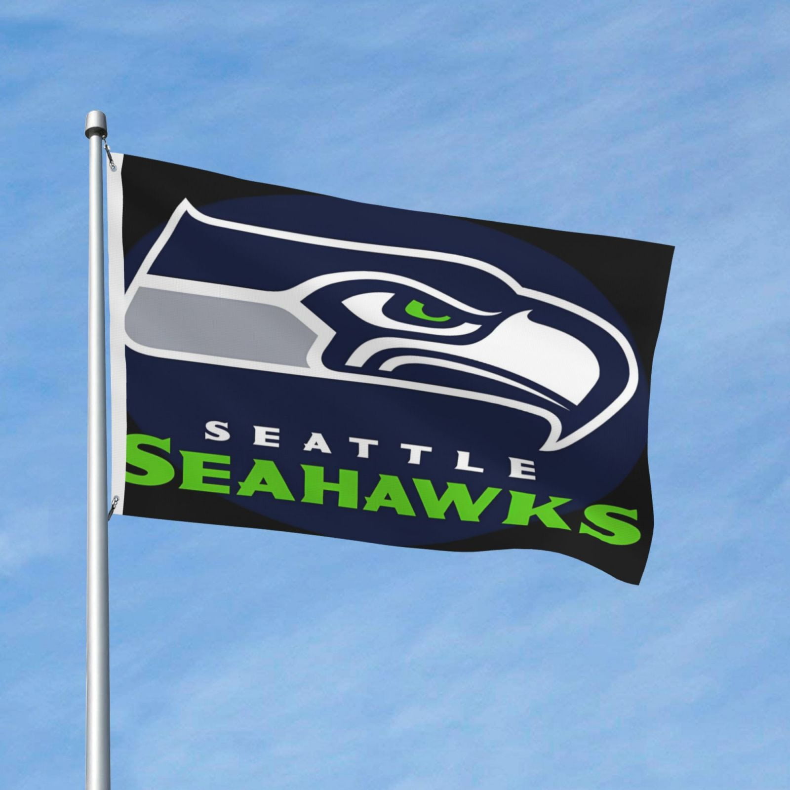 Seattle Double Sided Outdoor Decorative Flag Support Flag Personalized ...