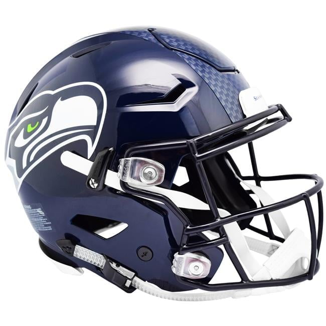 Seattle Seahawks Helmet Authentic Full Size SpeedFlex Style - Walmart.com