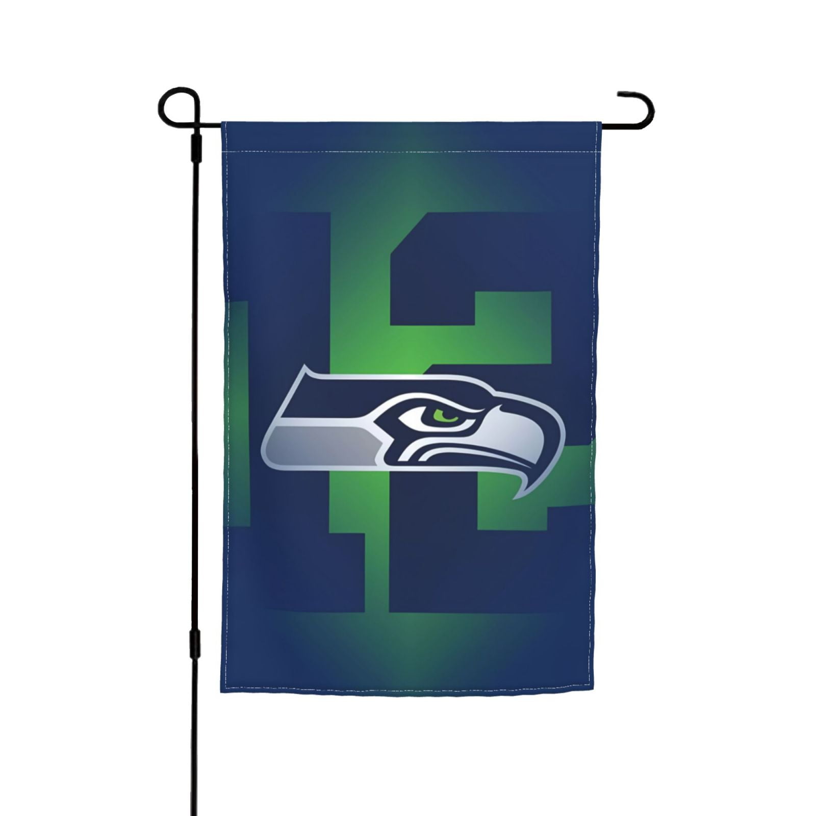 Seahawks Indoor and Outdoor Decoration Banner Double Sided Garden Flag ...