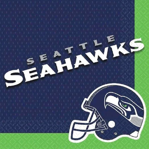 Seattle Seahawks Nfl Pro Football Sports Banquet Party Paper Luncheon ...