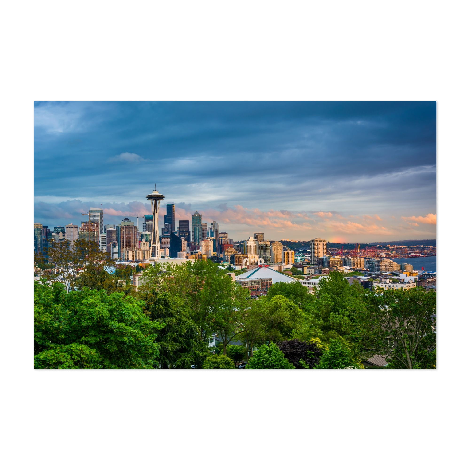 Seattle Skyline from Kerry Park 02 - Seattle Washington Photography ...