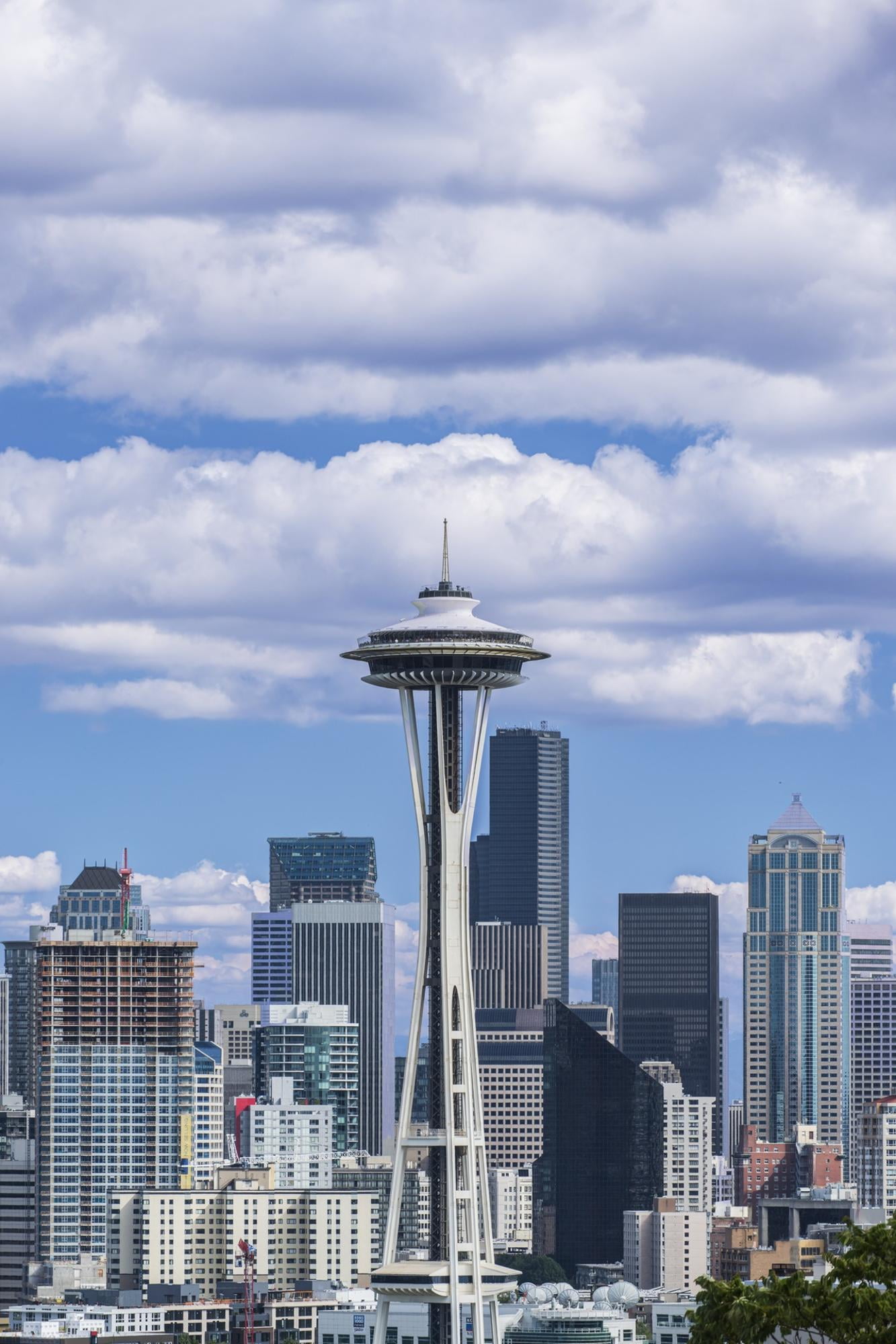 Art.com Seattle Skyline Photographic Print by Rob Tilley, 24" x 36 ...