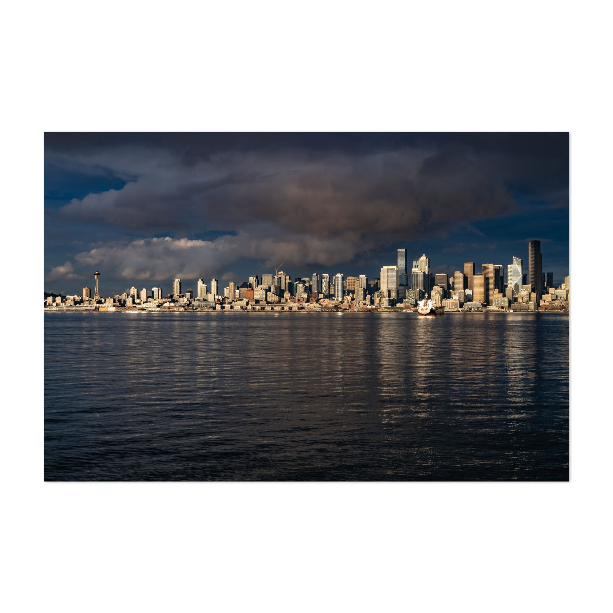 Seattle Skyline - Seattle Washington Photography Cityscape Skyline ...