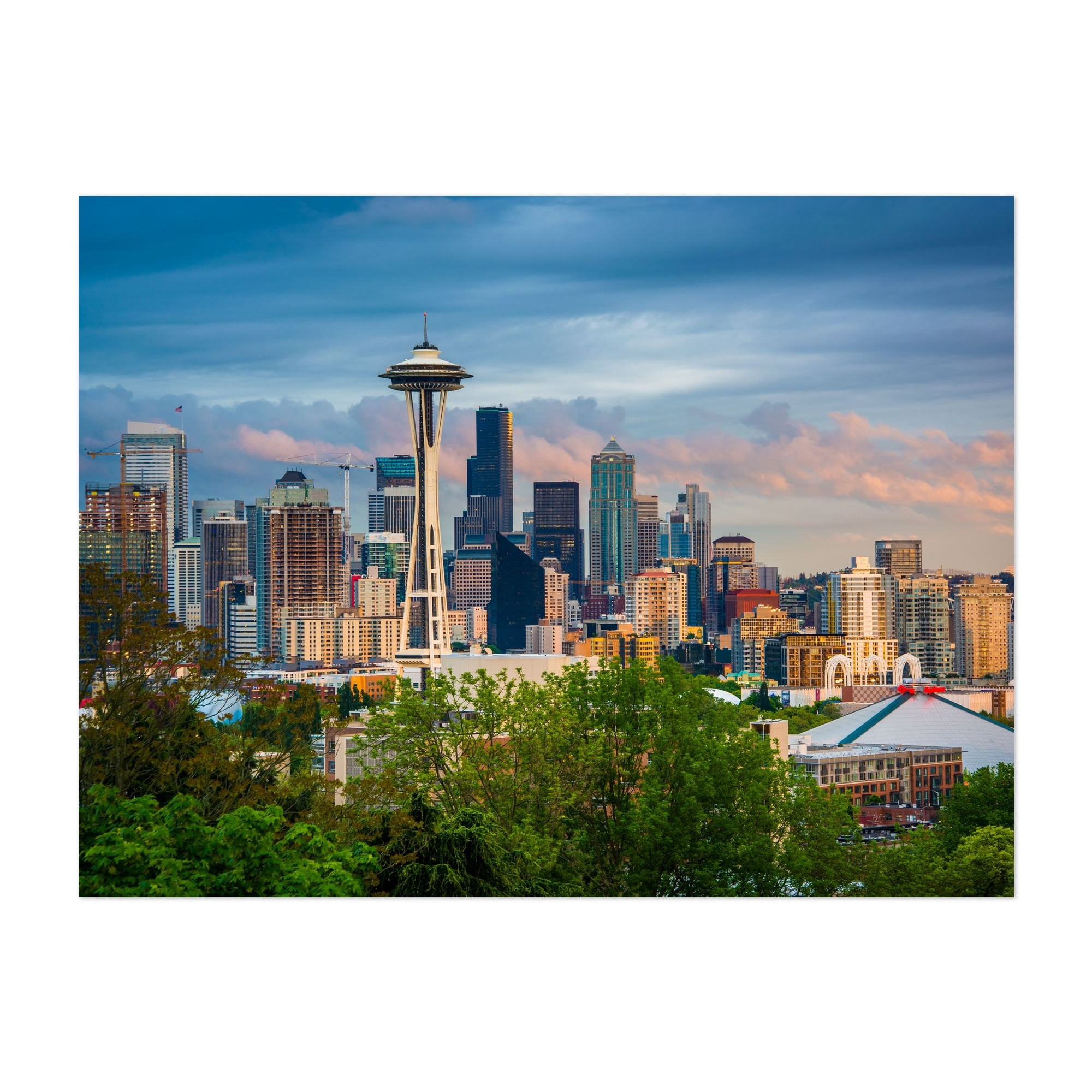 Seattle Skyline from Kerry Park - Seattle Washington Photography ...