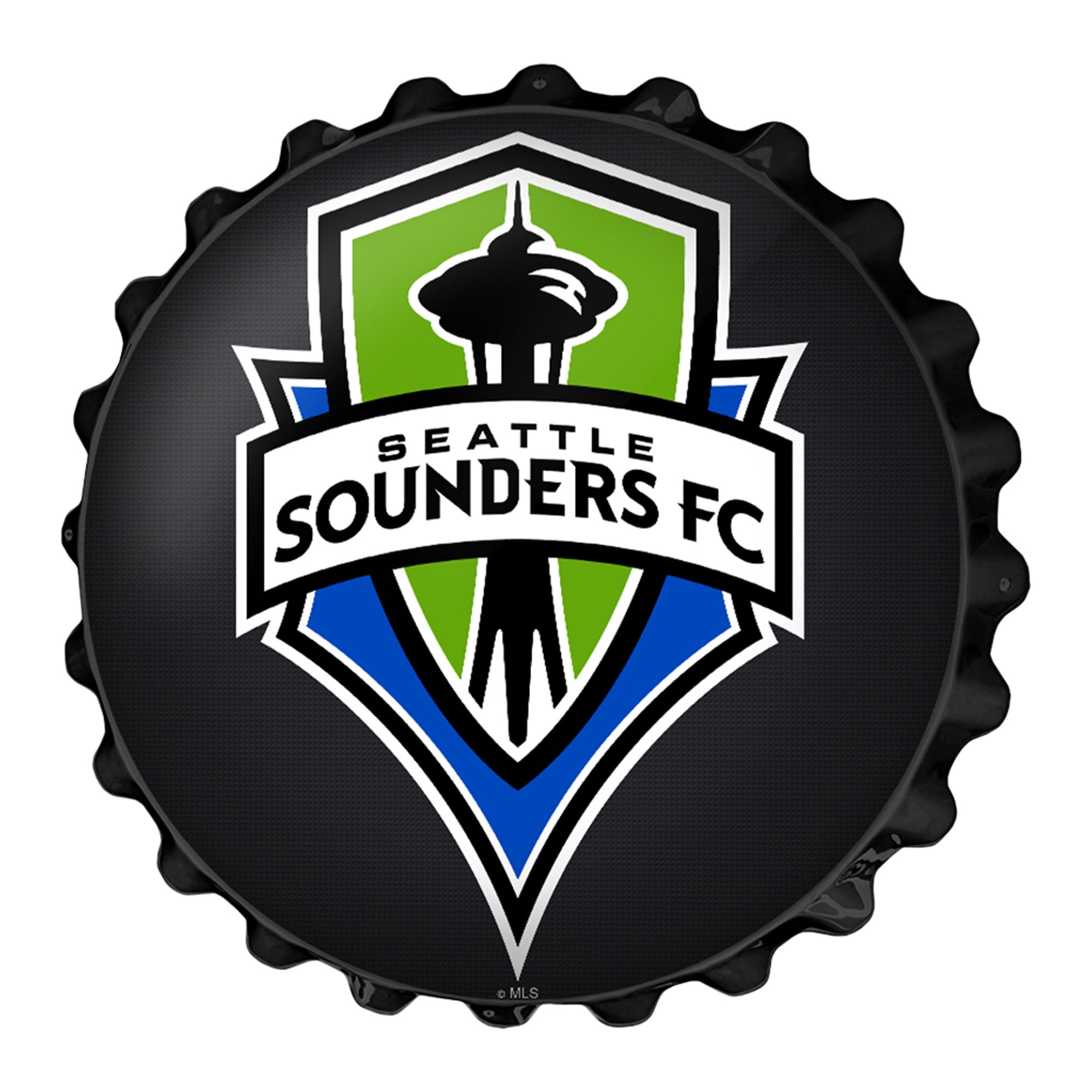 Seattle Sounders FC 18.5" Bottle Cap Wall Sign - Walmart.com