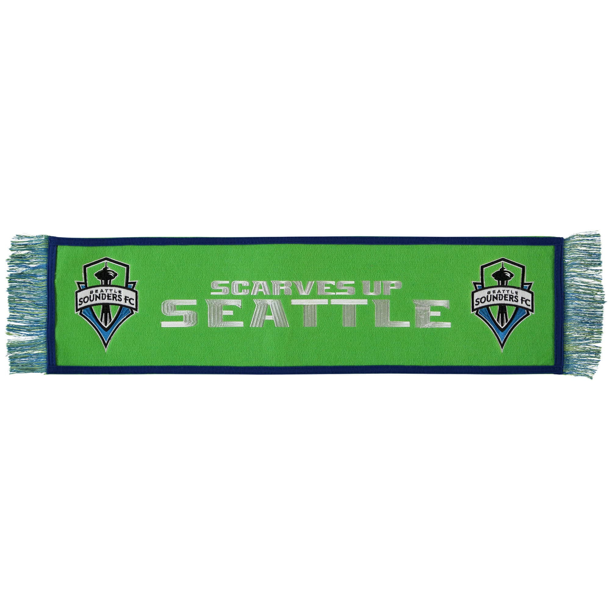 Seattle Sounders FC 30.5'' x 8'' Heritage Scarf Banner - Walmart.com