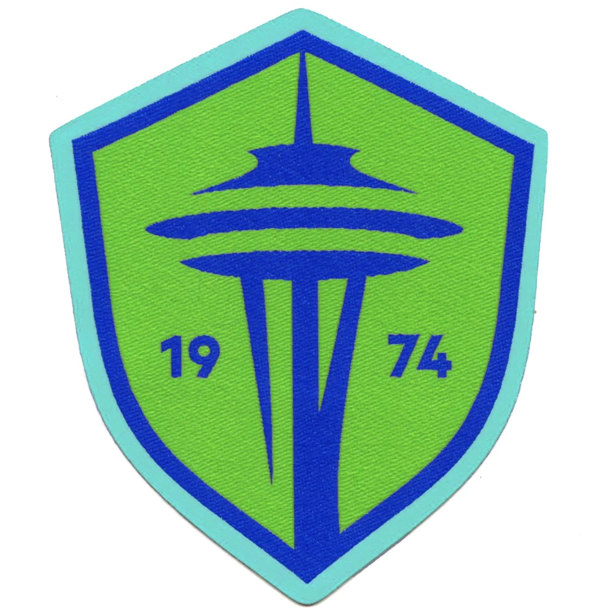 Seattle Sounders FC New 2024 Team Crest Pro-Weave Jersey Patch ...