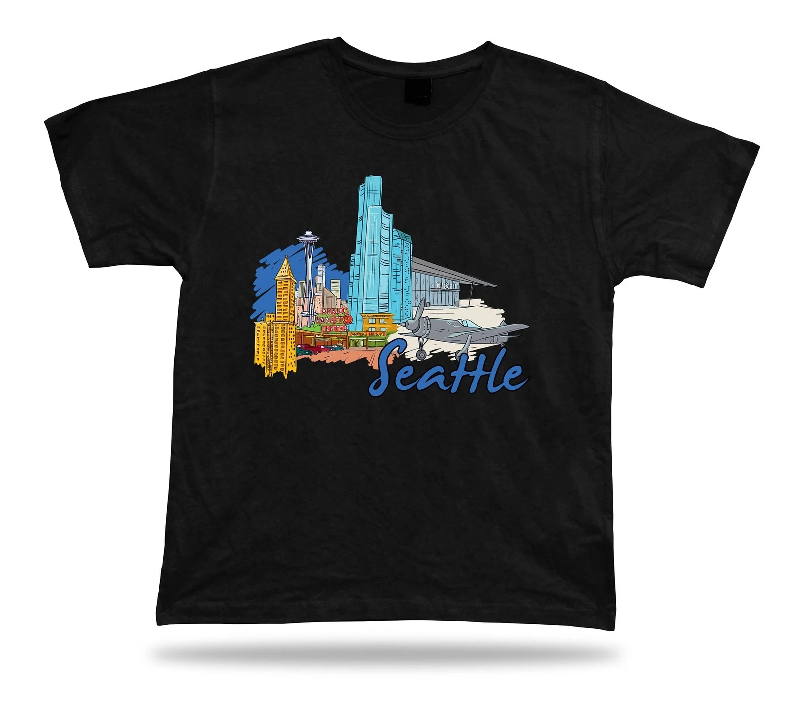 Seattle Space Needle Museum of Flight Gas Works Park Chihuly ...