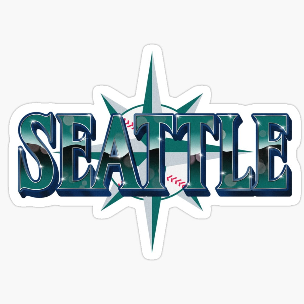 Seattle Sticker Baseball Sticker, Football Sticker, Basketball Sticker ...