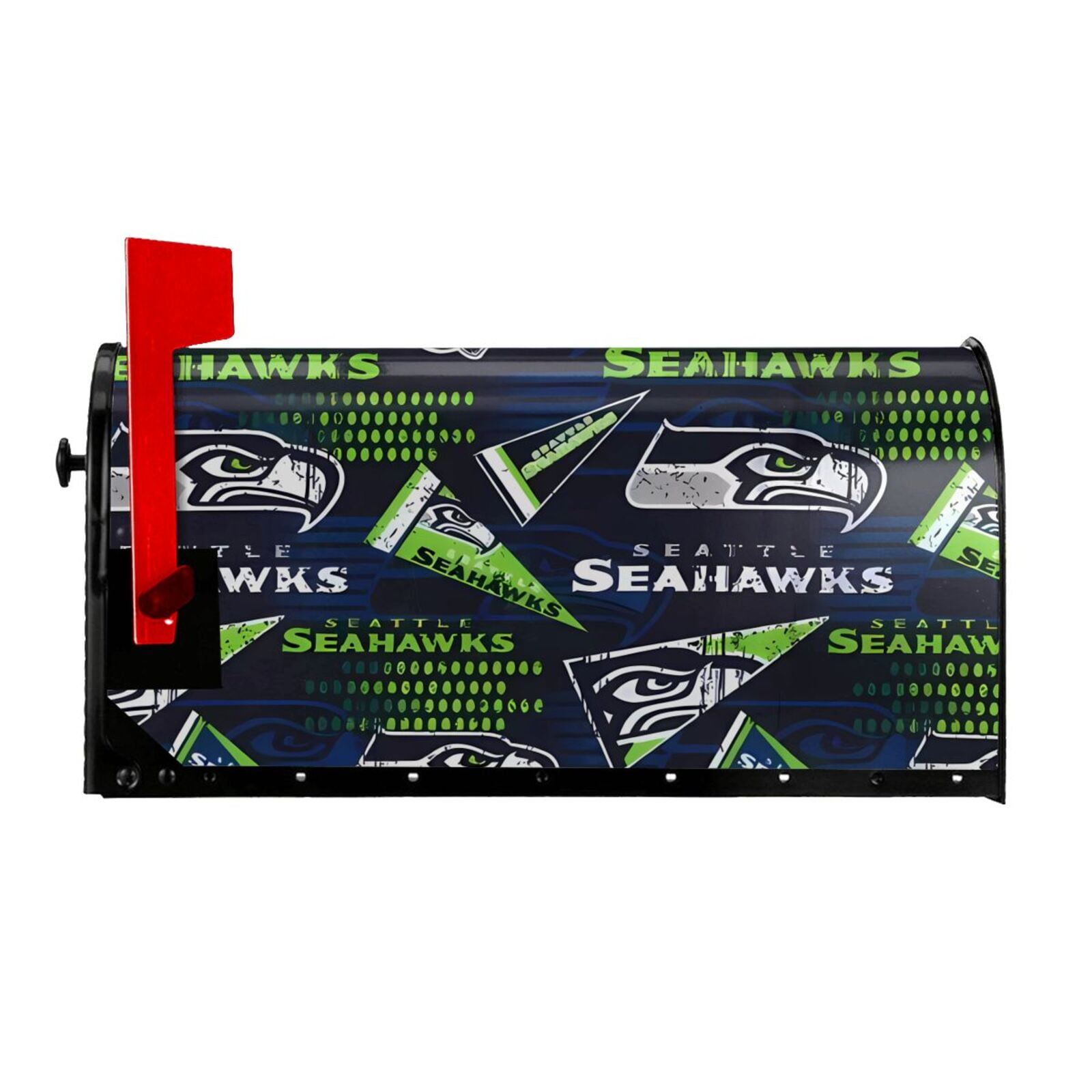 Seattle Team-Inspired Magnetic Mailbox Cover - Double Sided Print, Fade ...