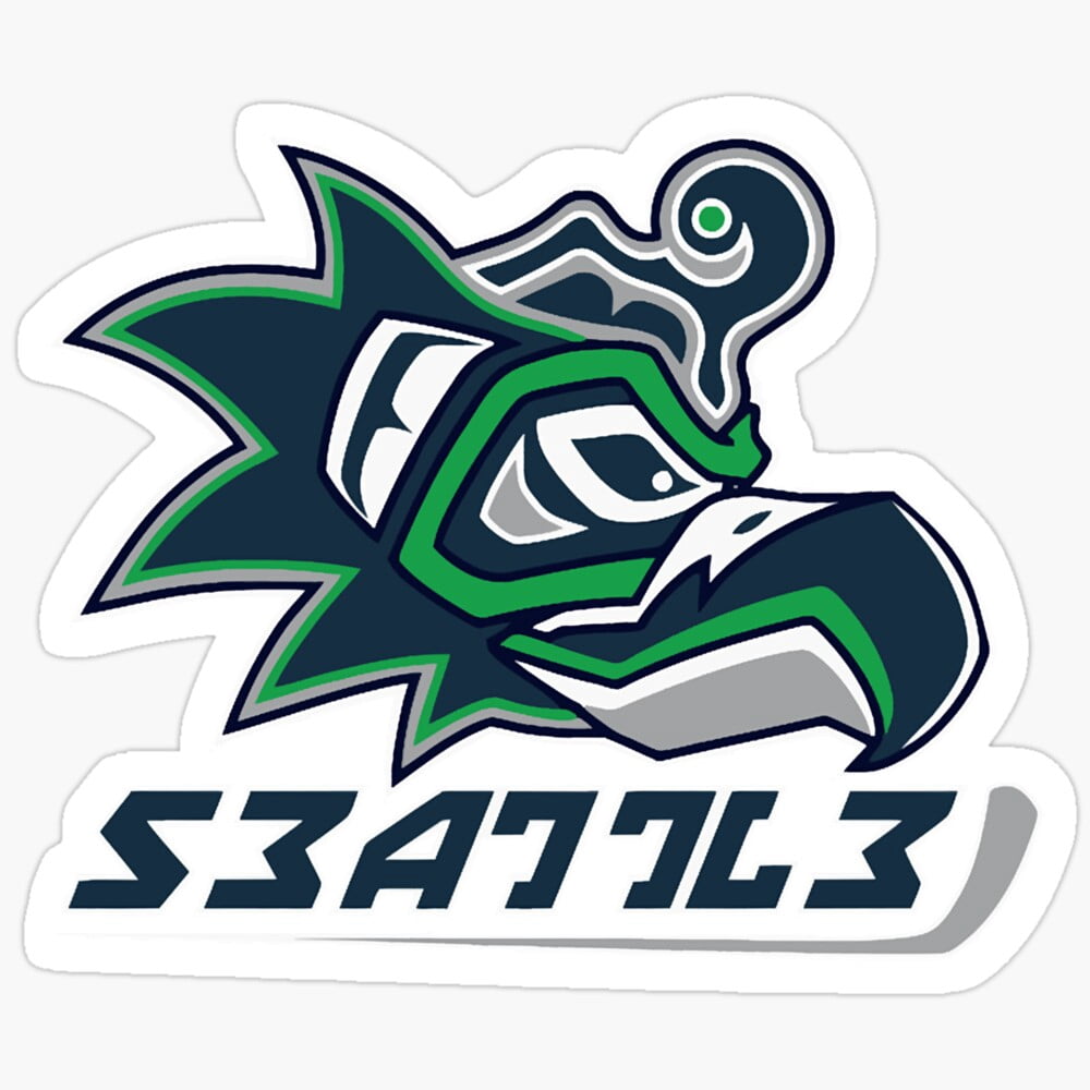 Seattle Thunderbirds Classic Sticker Phone Decal Water Bottle Stickers ...