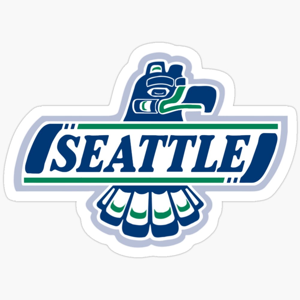 Seattle Thunderbirds Sticker Phone Decal Water Bottle Stickers Car ...