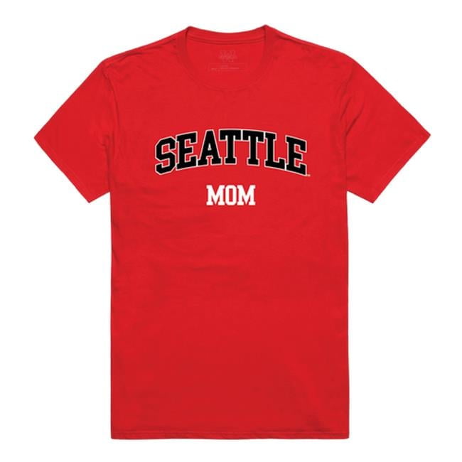 Seattle University College Mom T-Shirt, Red - Small - Walmart.com