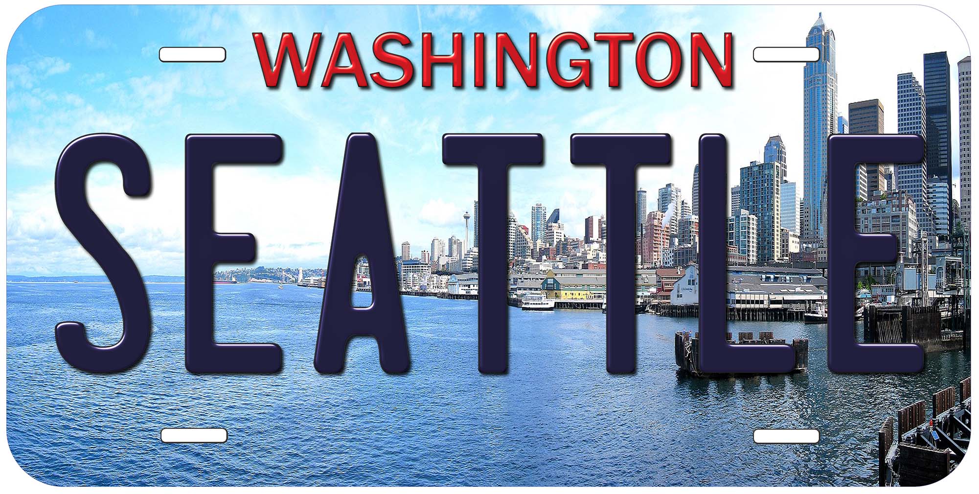 License Plate Seattle