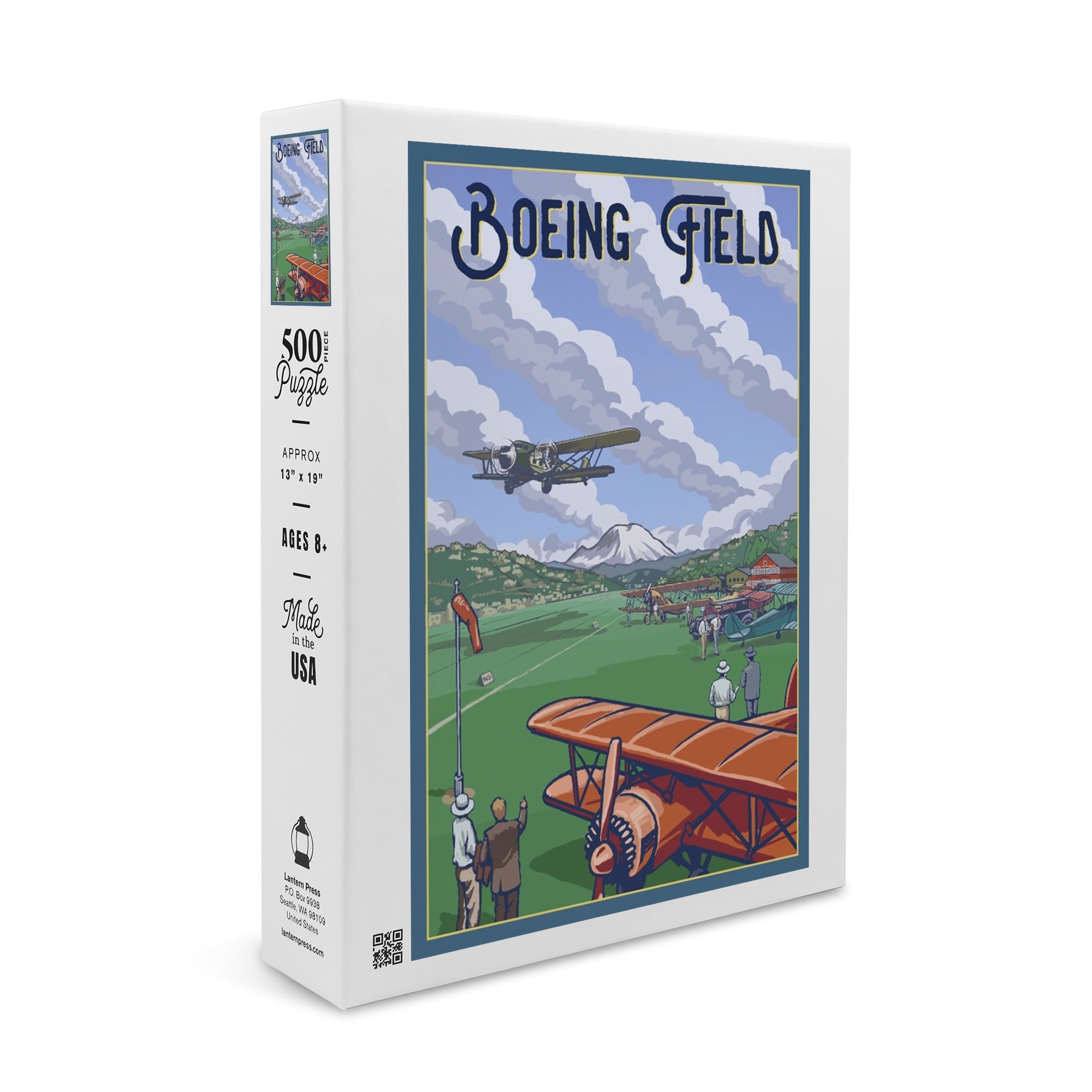 Seattle, Washington, Boeing Field (19x27 inches, Premium 500 Piece ...