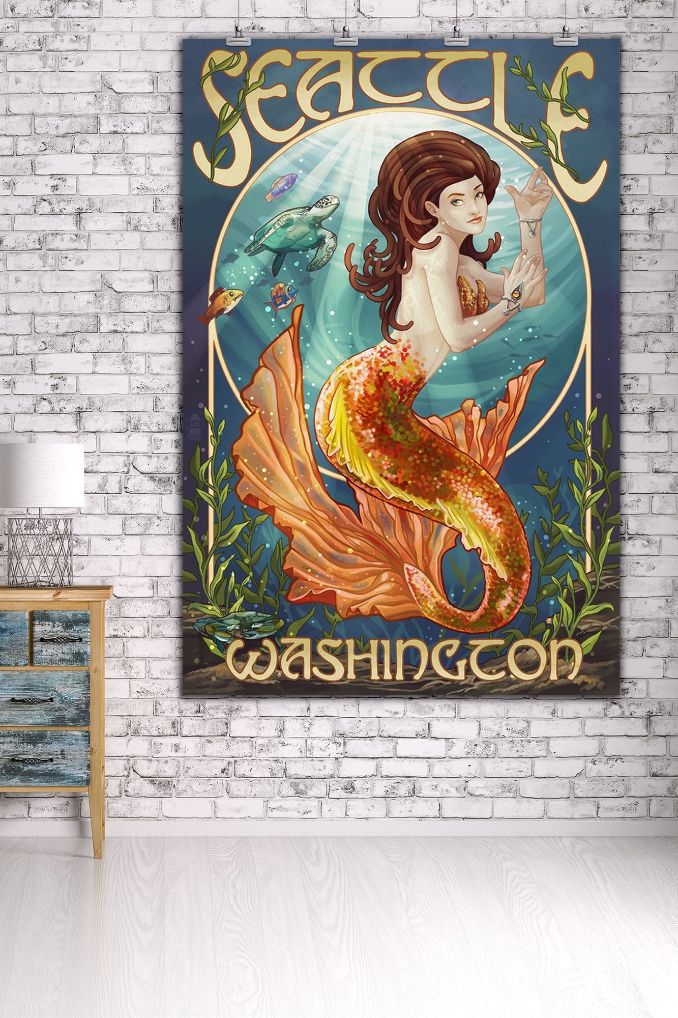Seattle, Washington, Mermaid Scene - Walmart.com