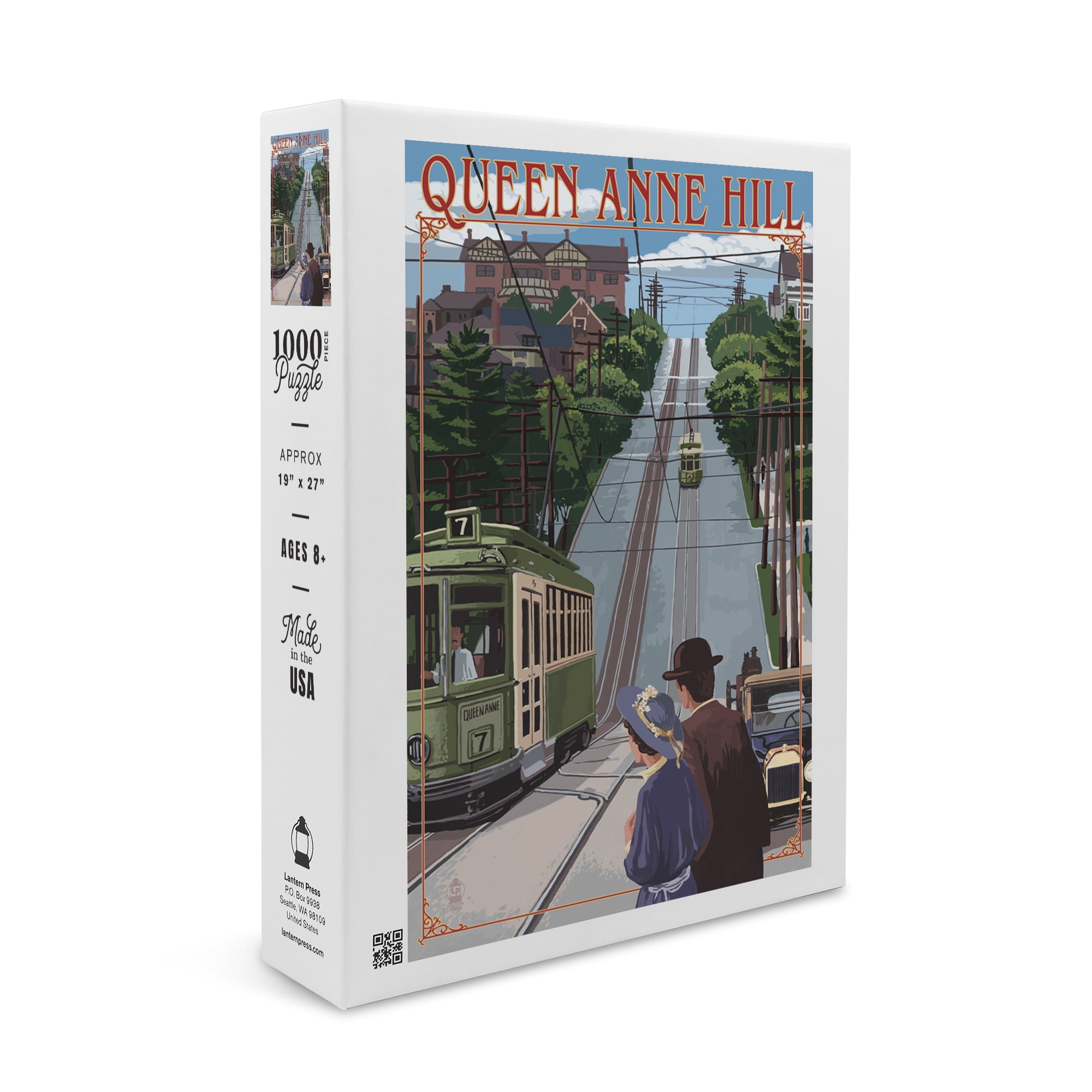Seattle, Washington, Queen Anne Hill Counterbalance (1000 Piece Puzzle ...
