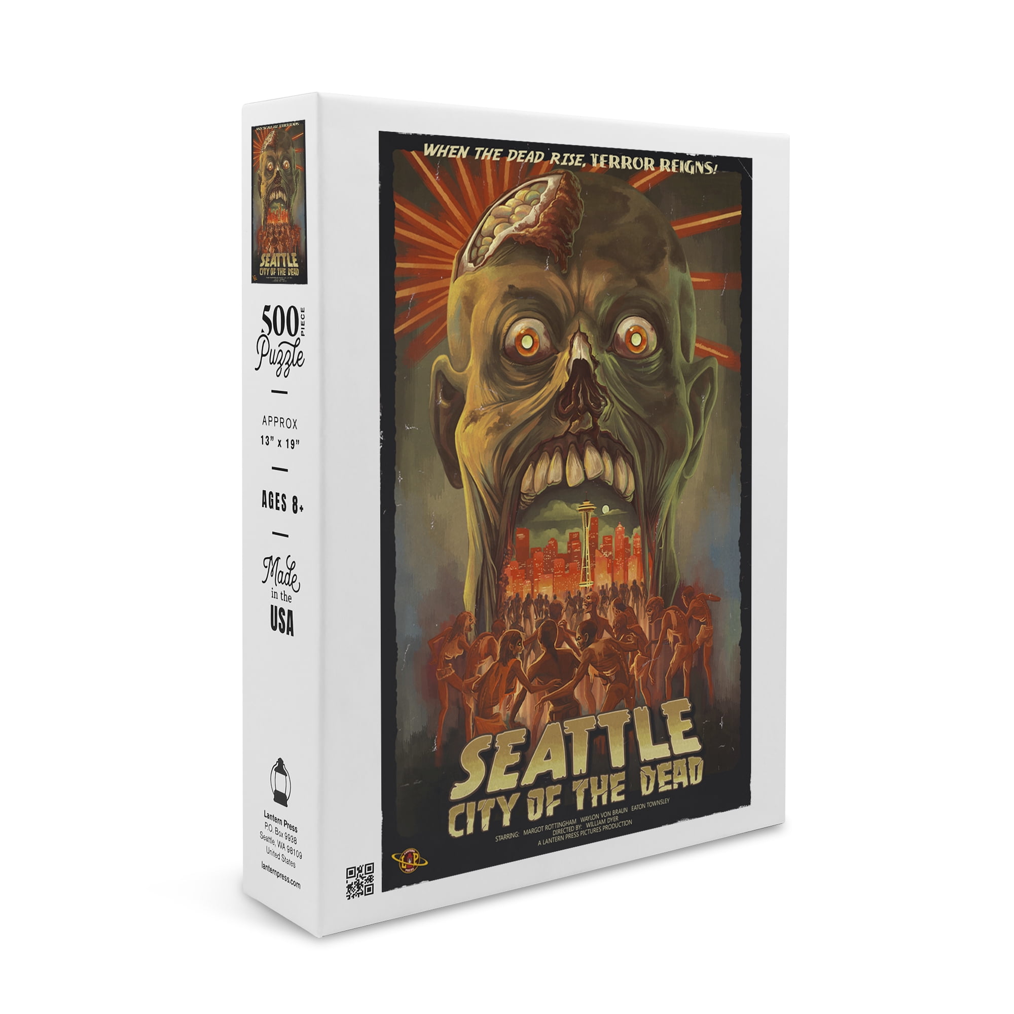 Seattle Zombies, City of the Dead (19x27 inches, Premium 500 Piece ...