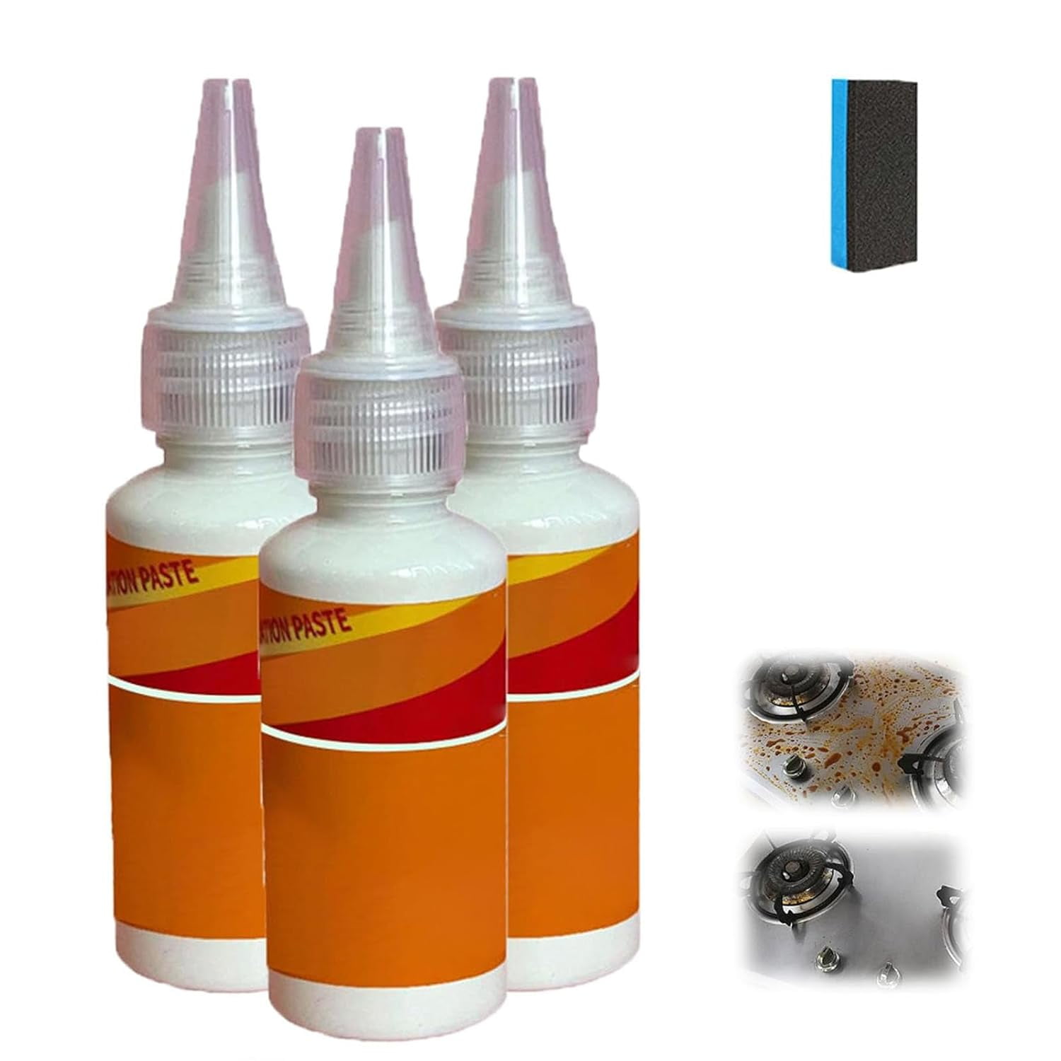 Seattleget - 60ml Chrome & Metal Polish Cream with Sponge, 2025 New ...