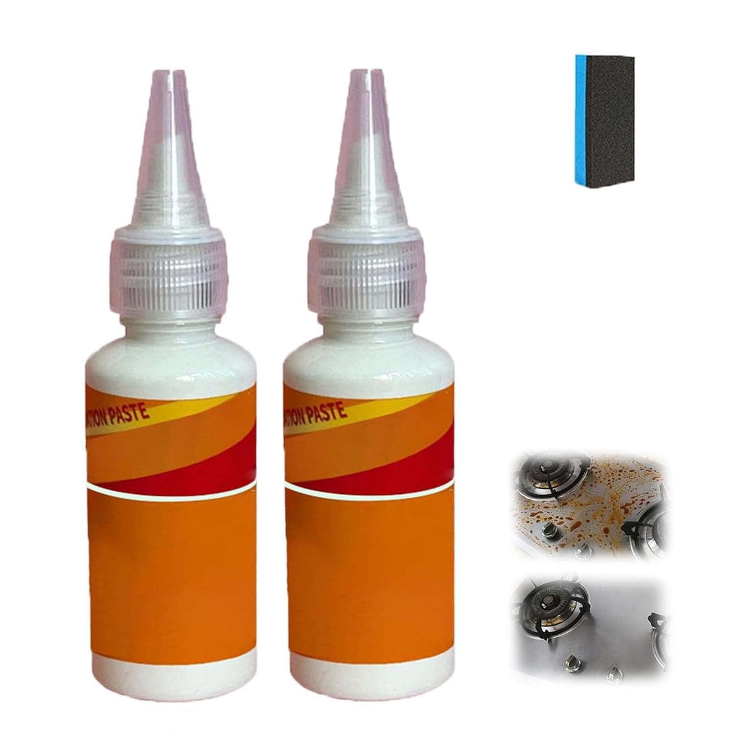 Seattleget - 60ml Chrome & Metal Polish Cream with Sponge, 2025 New ...