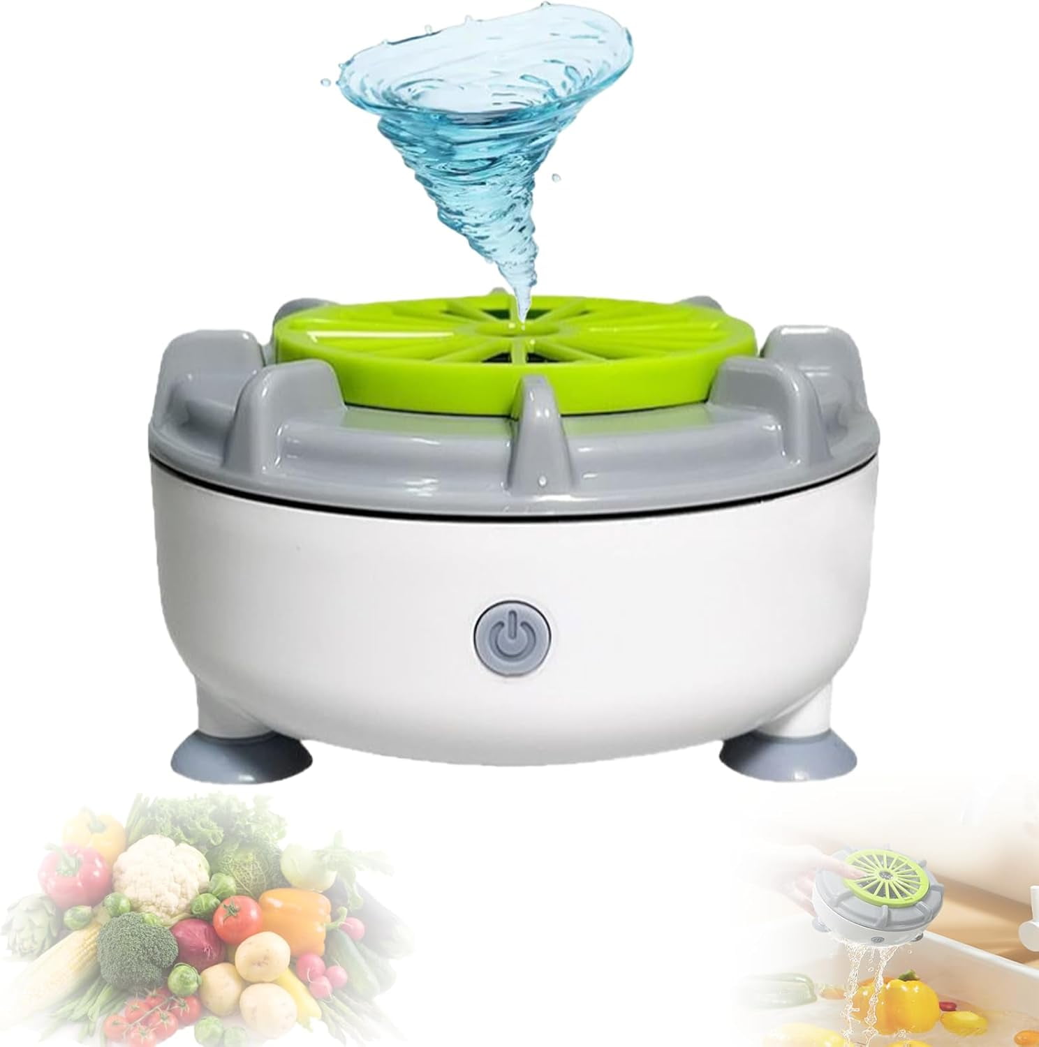 Seattleget Efficient Portable Fruit and Vegetable Washers, Automatic ...