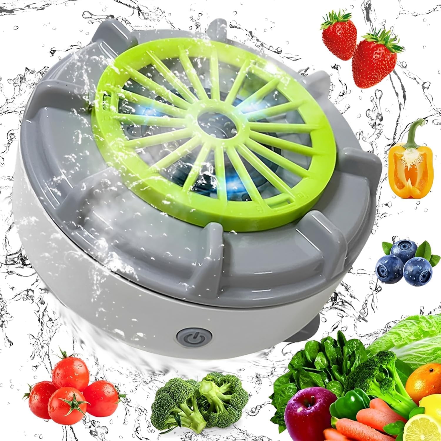 Seattleget Efficient Portable Fruit and Vegetable Washers, Fruit and ...