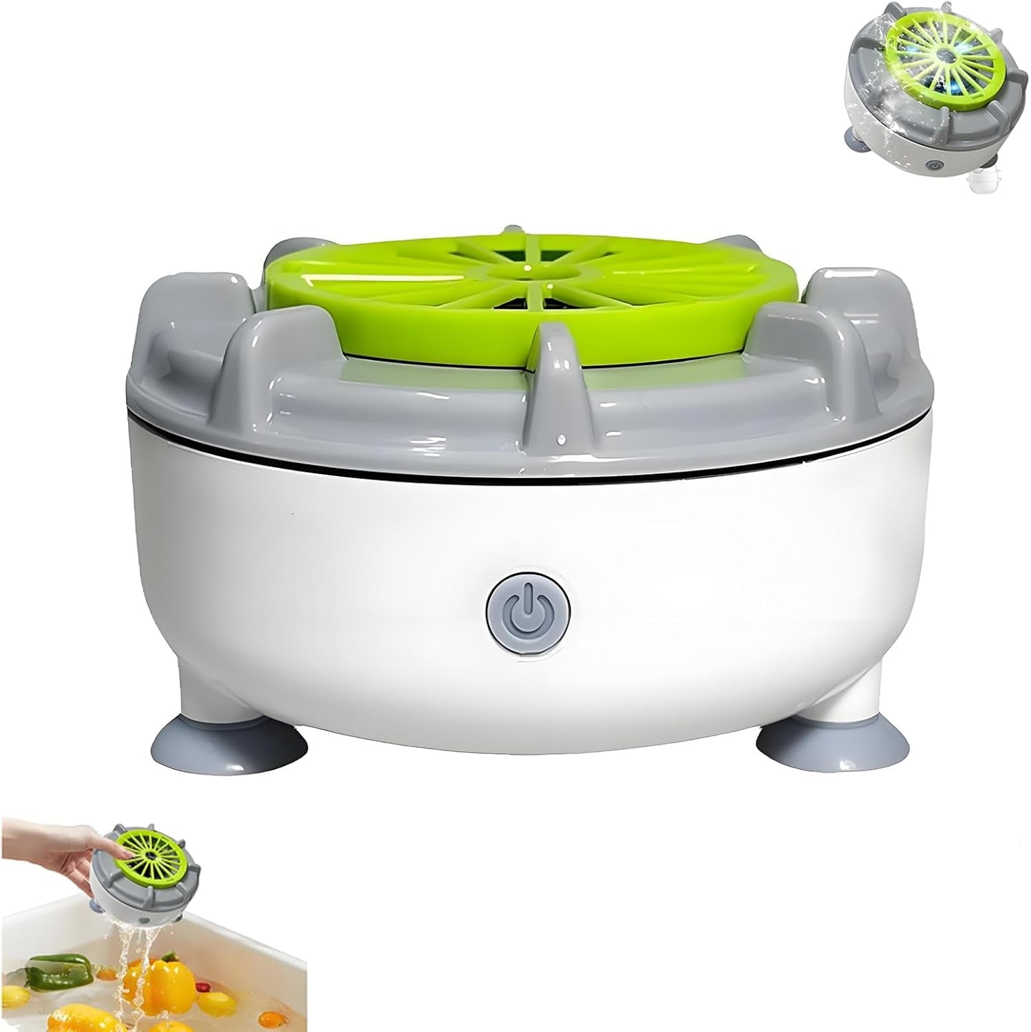 Seattleget Efficient Portable Fruit and Vegetable Washers, Ultrasonic ...